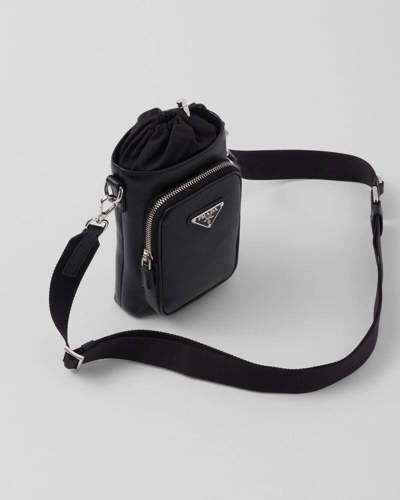 Black Leather Smartphone Case | PRADA