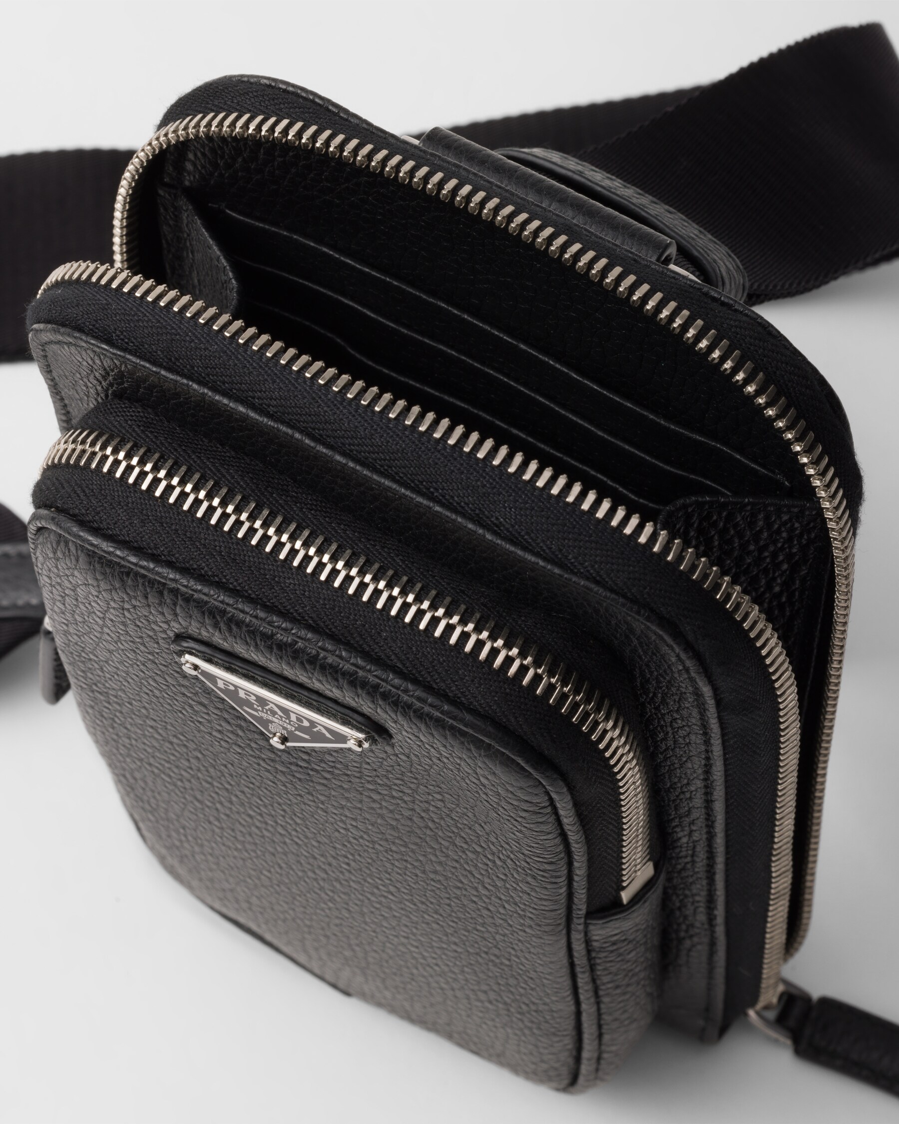 Black Leather Smartphone Case | PRADA