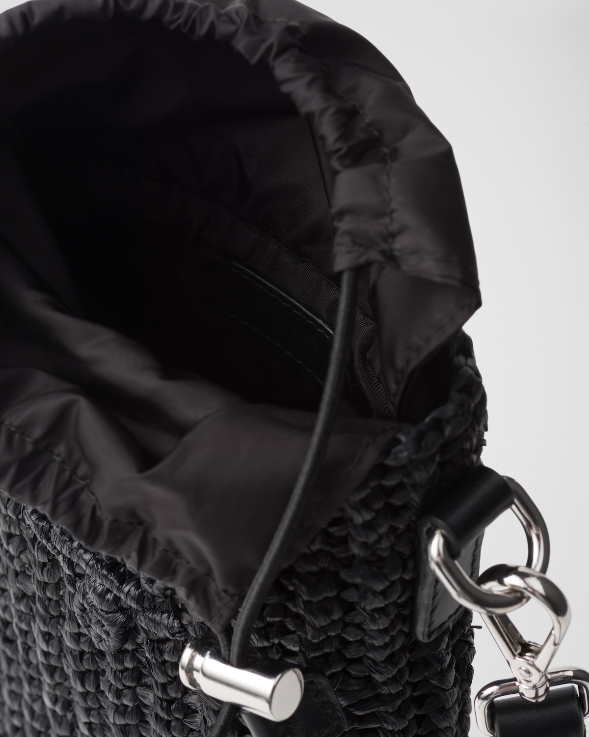 Black Crochet Smartphone Case | PRADA