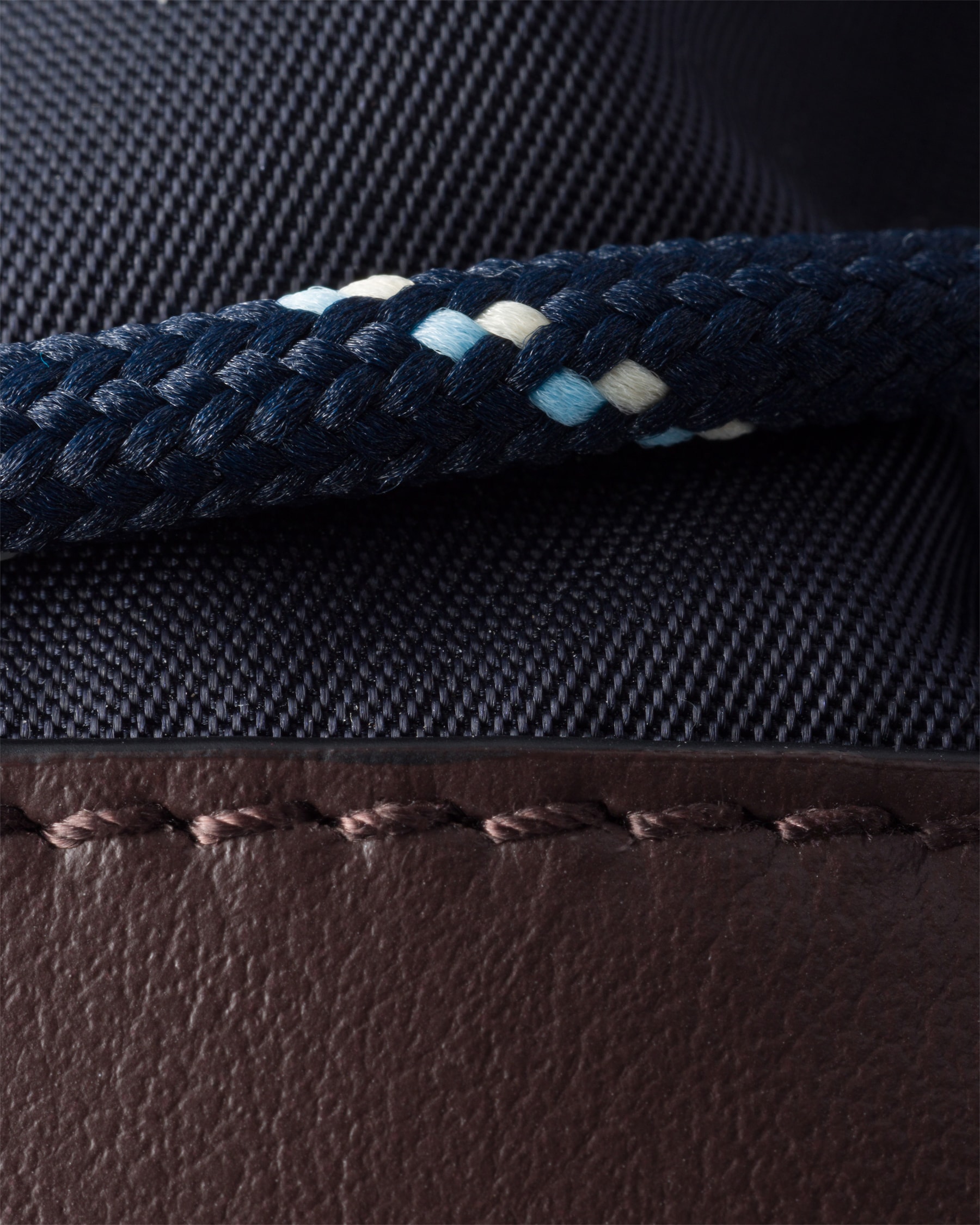 Navy Prada Speedrock Re-nylon And Leather Smartphone Case | PRADA ...