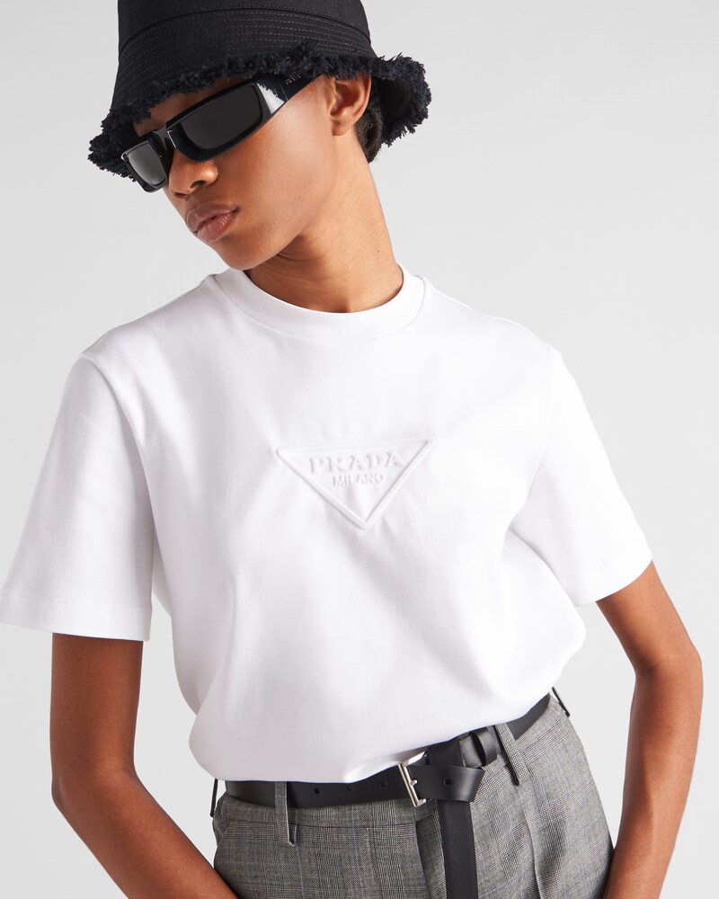 İNterlok Tişört White | PRADA