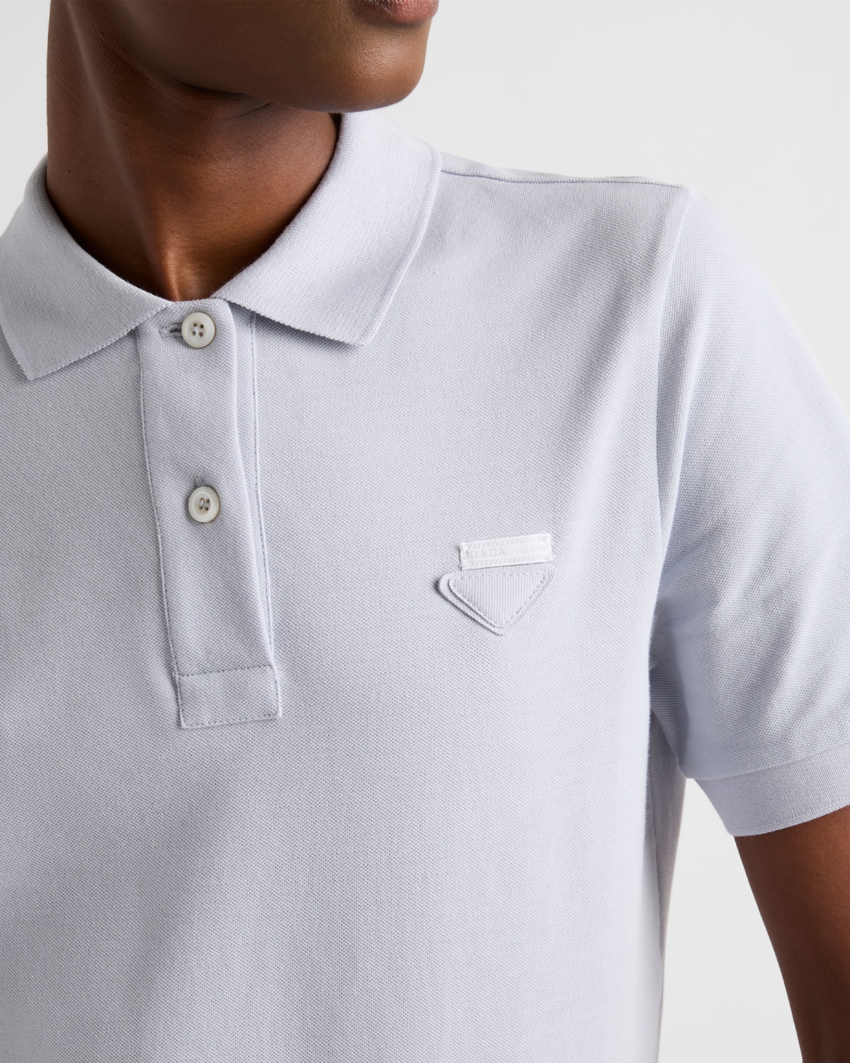 Astro Piqué Polo Shirt | PRADA