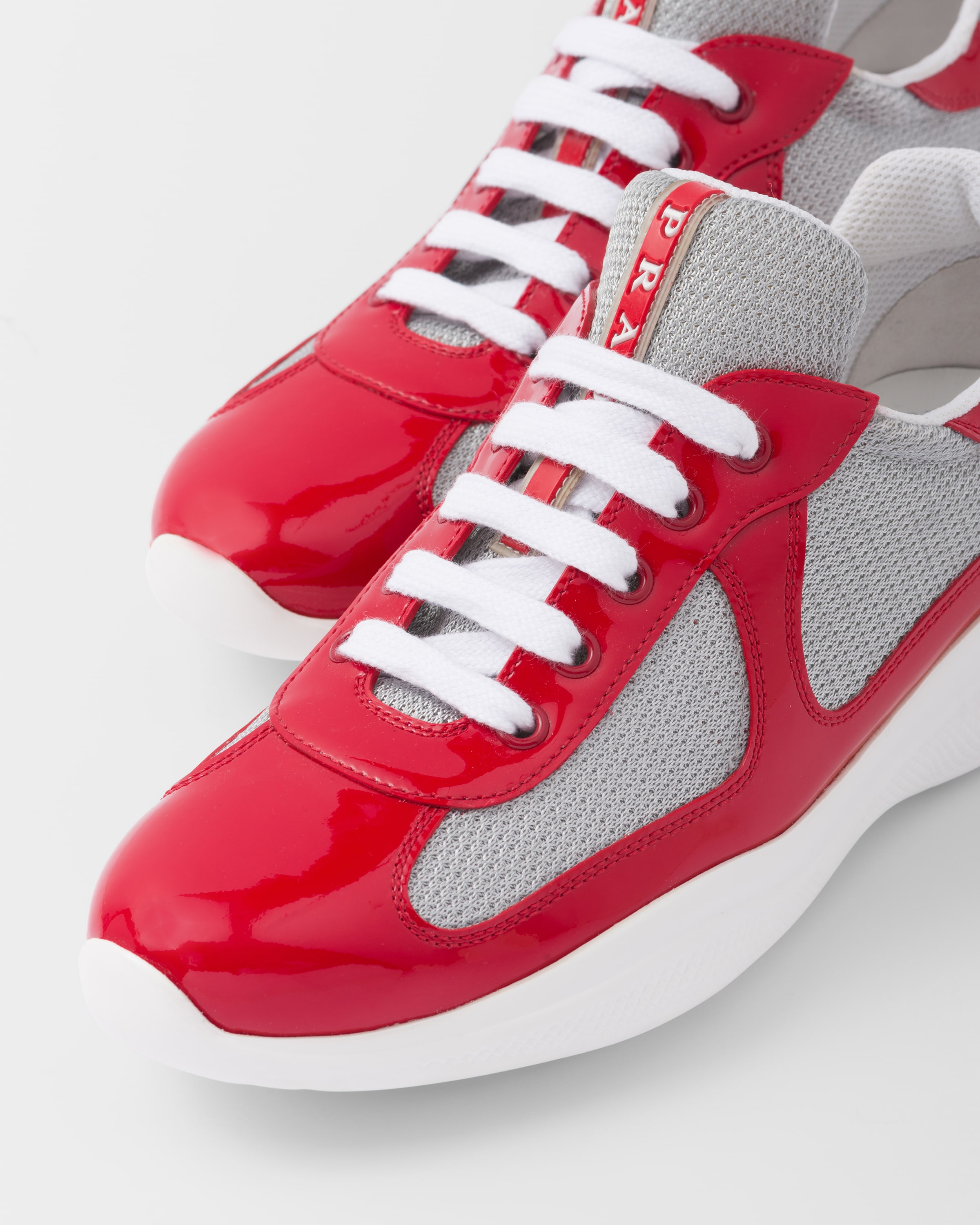 Red Prada America’s Cup sneakers | Prada