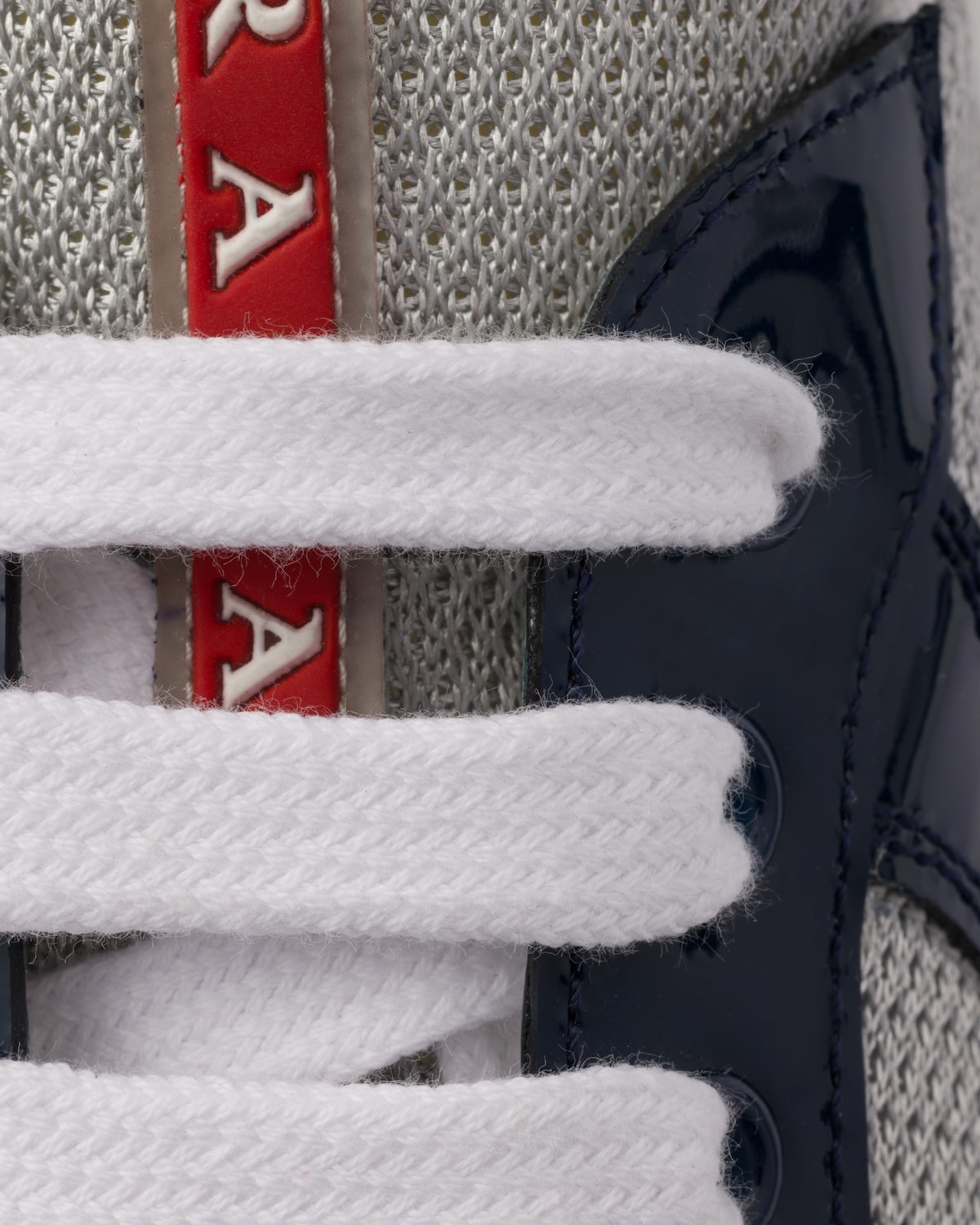 Royal Blue Prada America's Cup Biker Fabric Sneakers | PRADA