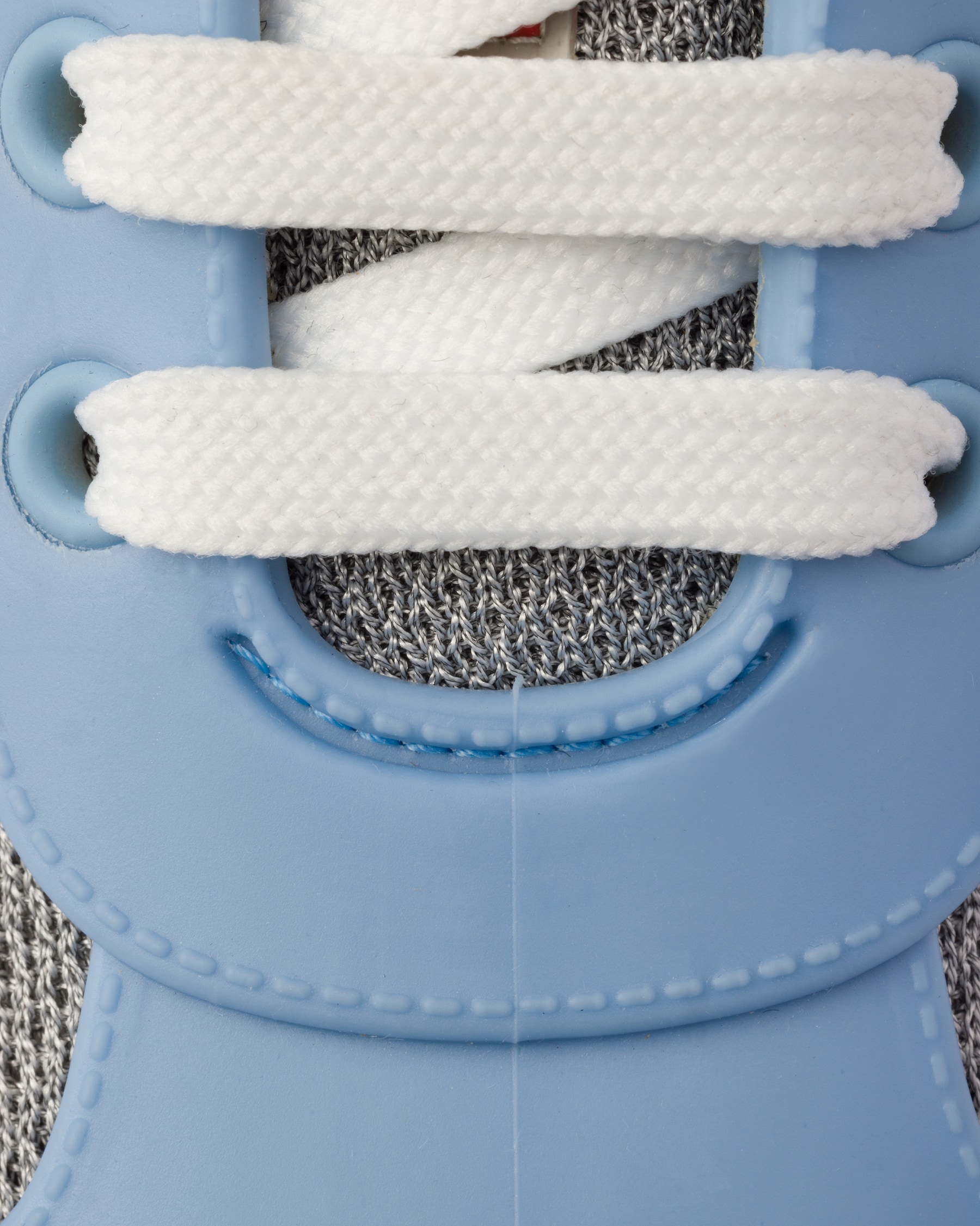 Light Blue Prada America's Cup Soft Rubber And Bike Fabric Sneakers | PRADA