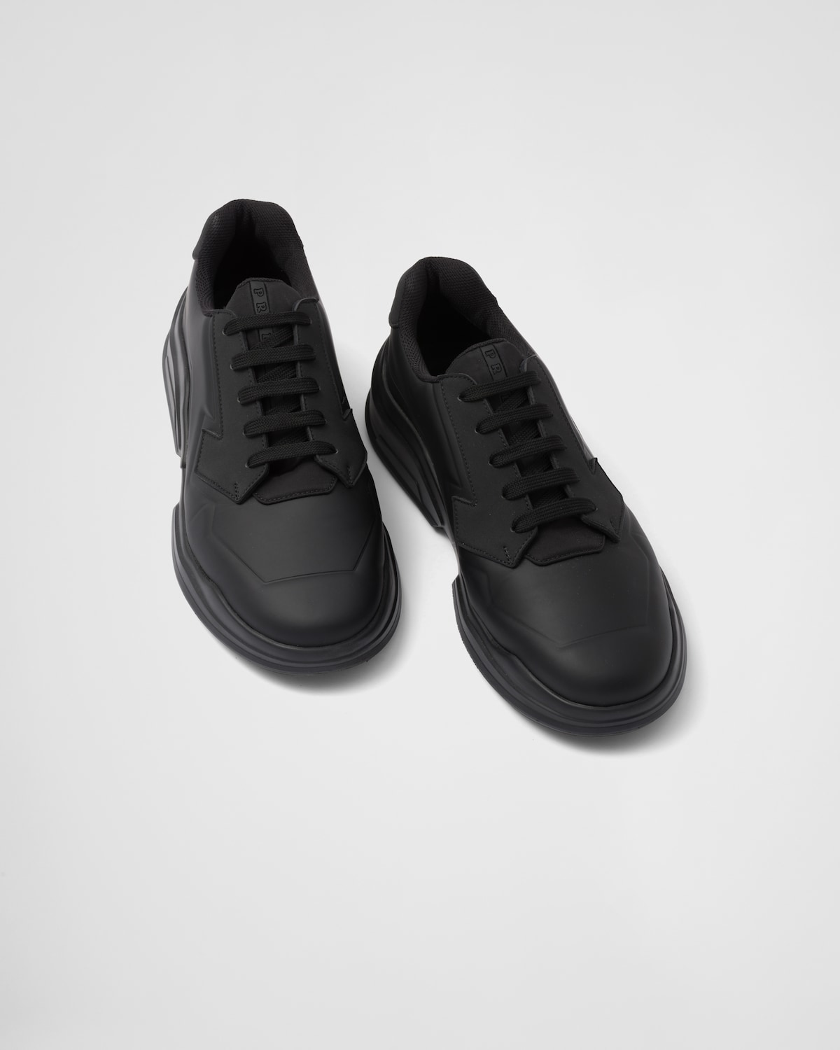 Black Prada Polarius Sneakers | PRADA