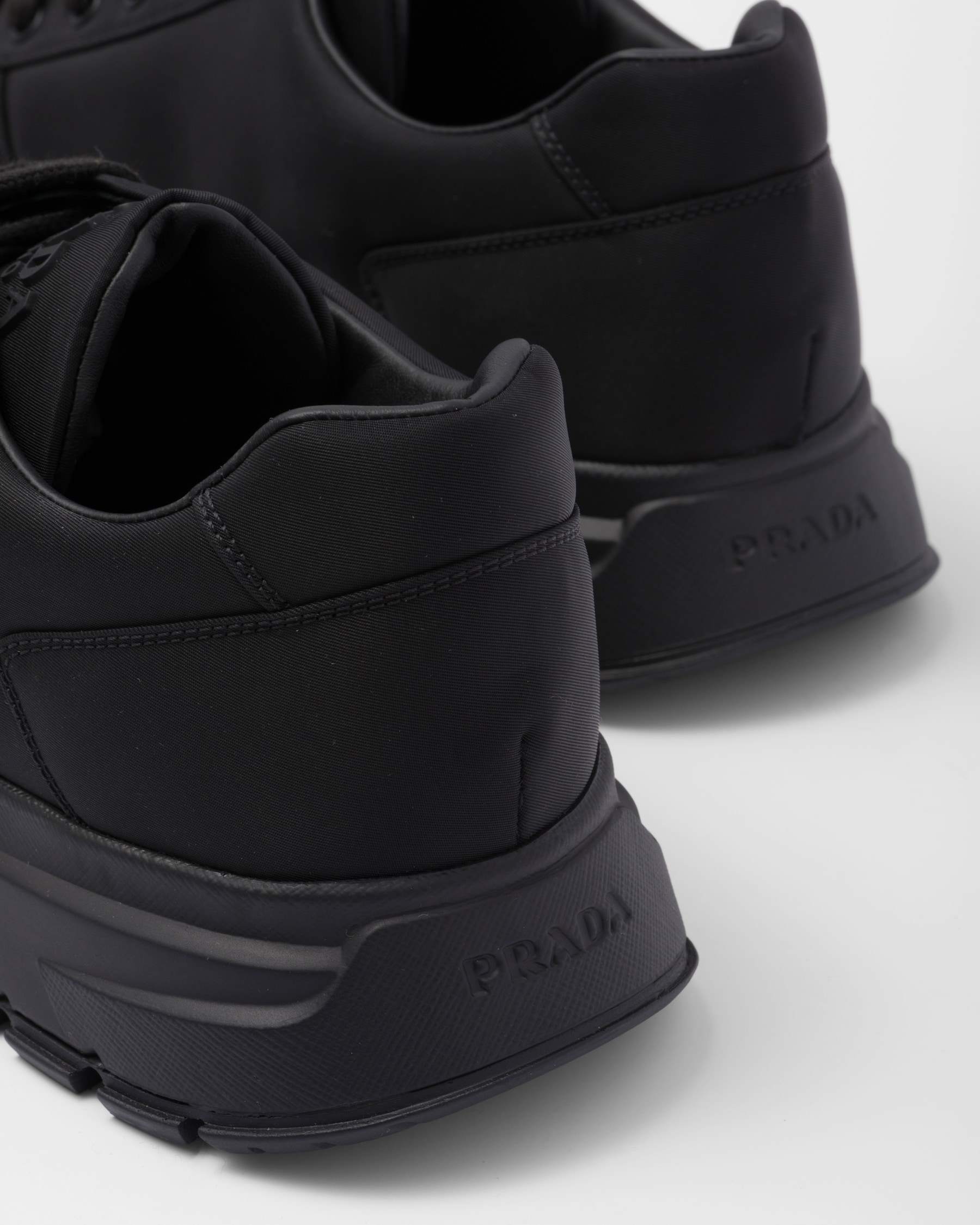 Black Prada Prax 01 Sneakers | PRADA