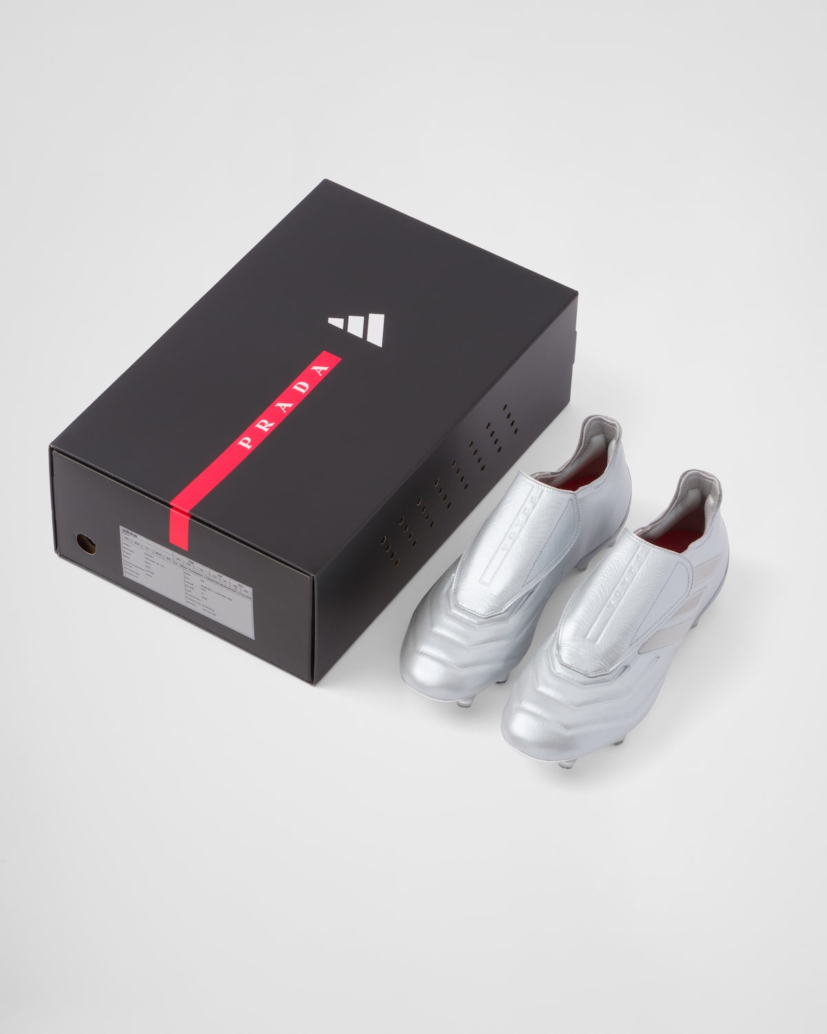 Silver Copa Pure Football Boots - Adidas Football For Prada | PRADA