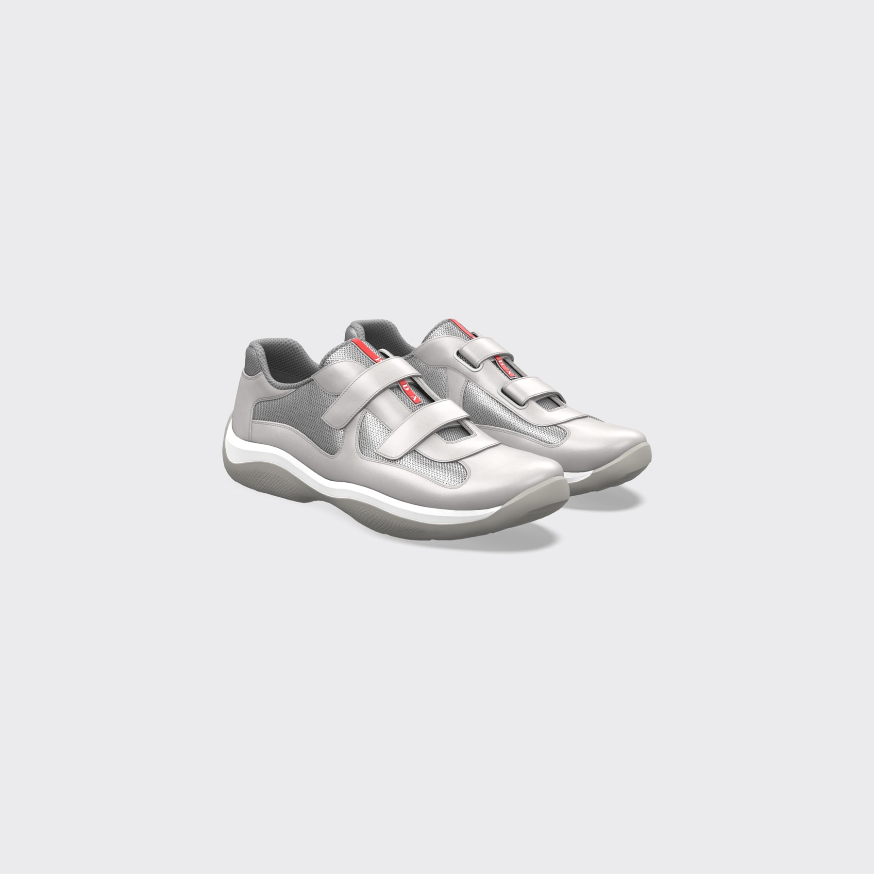 Personalized Prada America’s Cup Strap Sneakers | PRADA