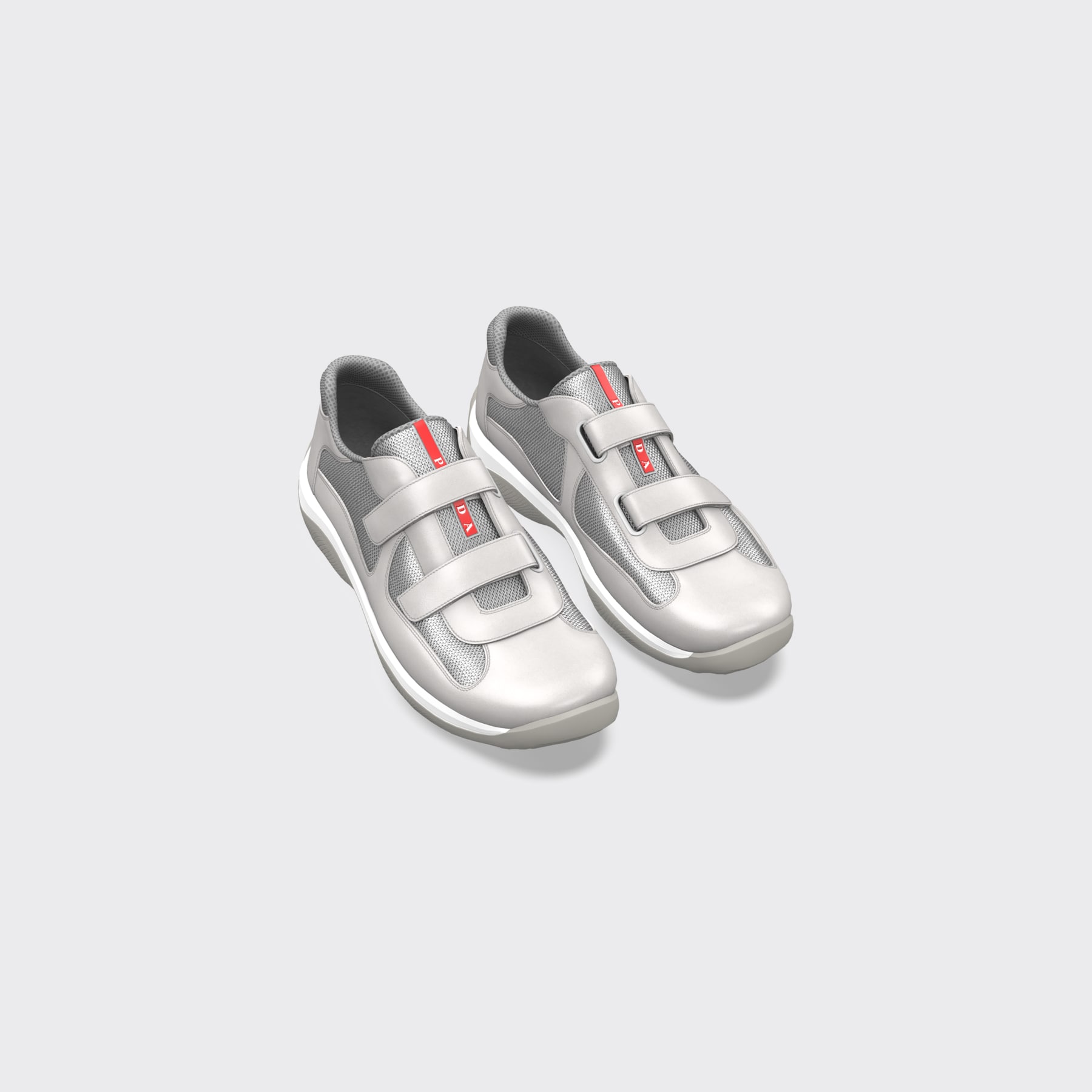 Personalized Prada America’s Cup Strap Sneakers | PRADA