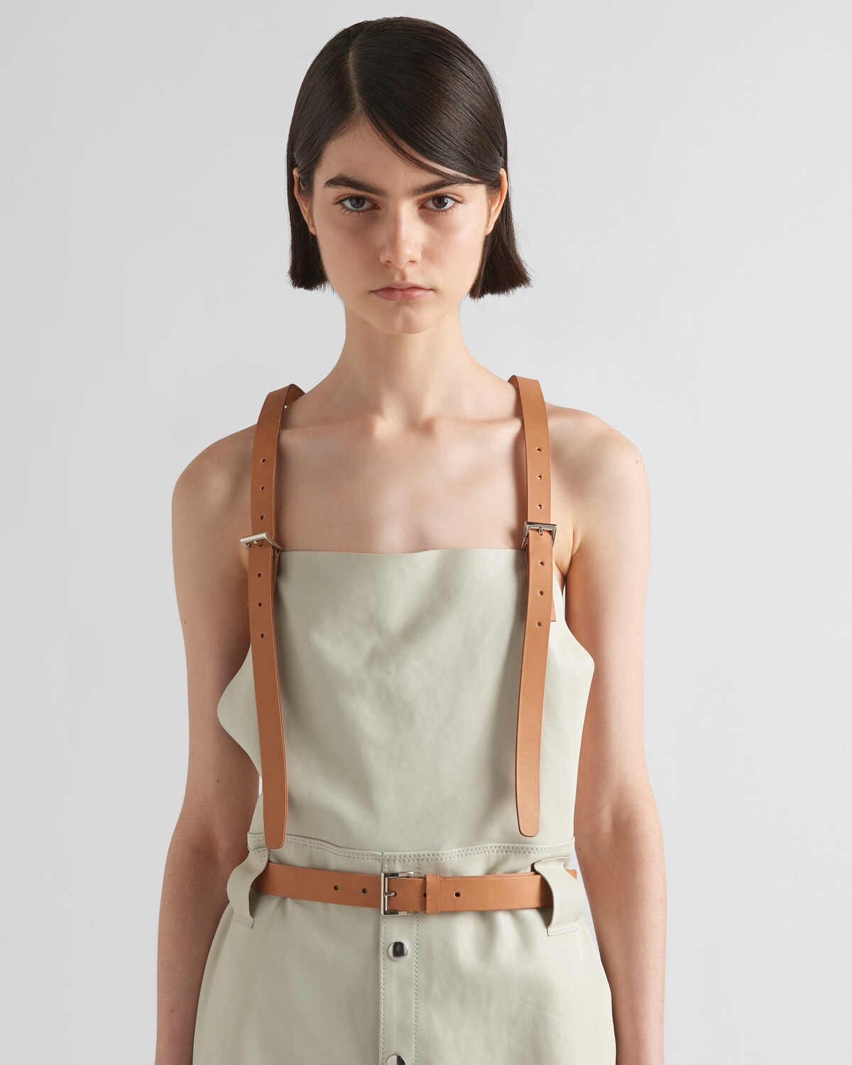 Ice Leather Overalls | PRADA