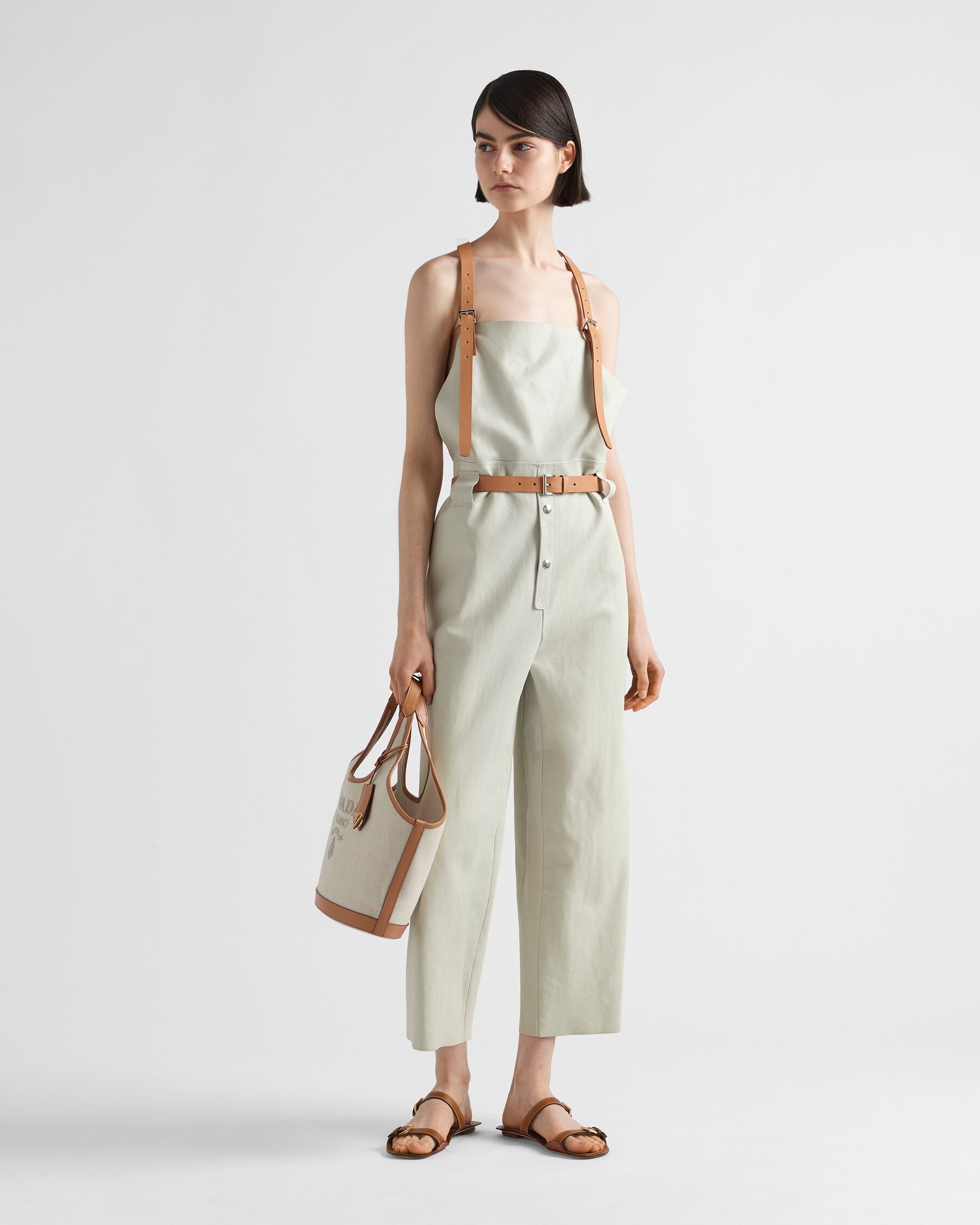 Ice Leather Overalls | PRADA