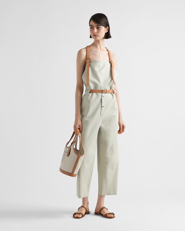 Ice Leather Overalls | PRADA