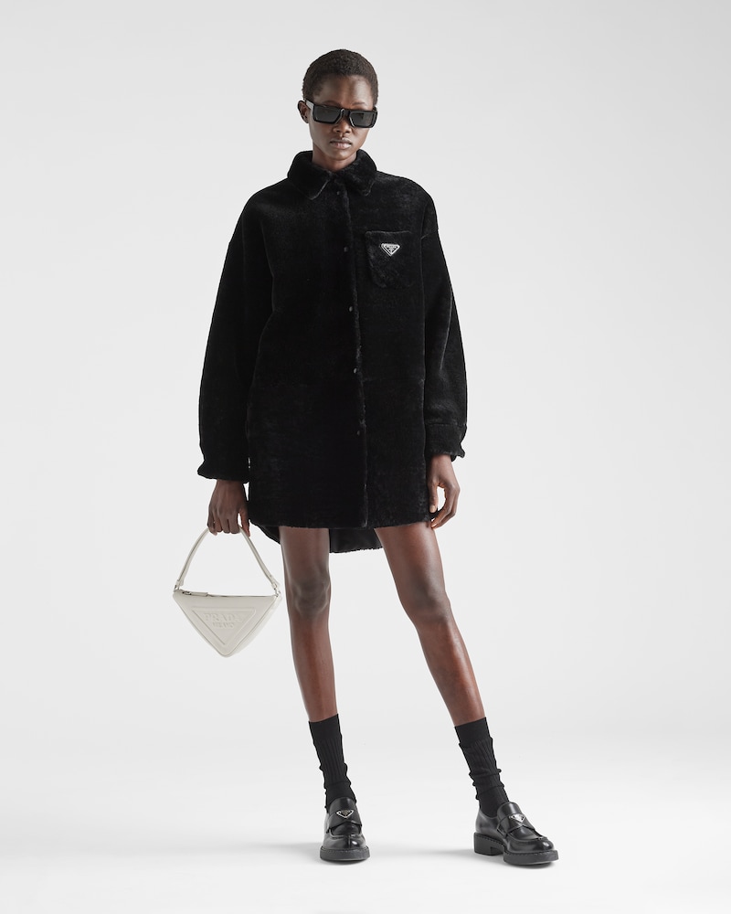 Women's Leather clothing | PRADA