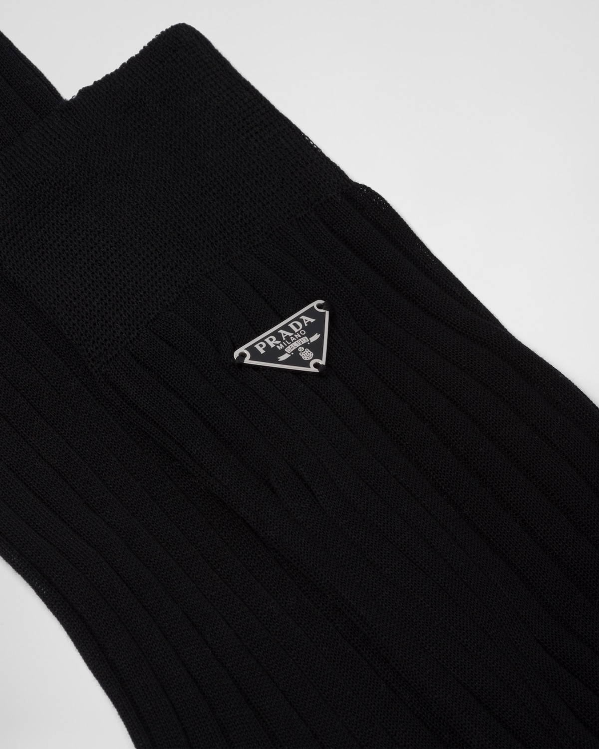 Black Cotton Socks | PRADA