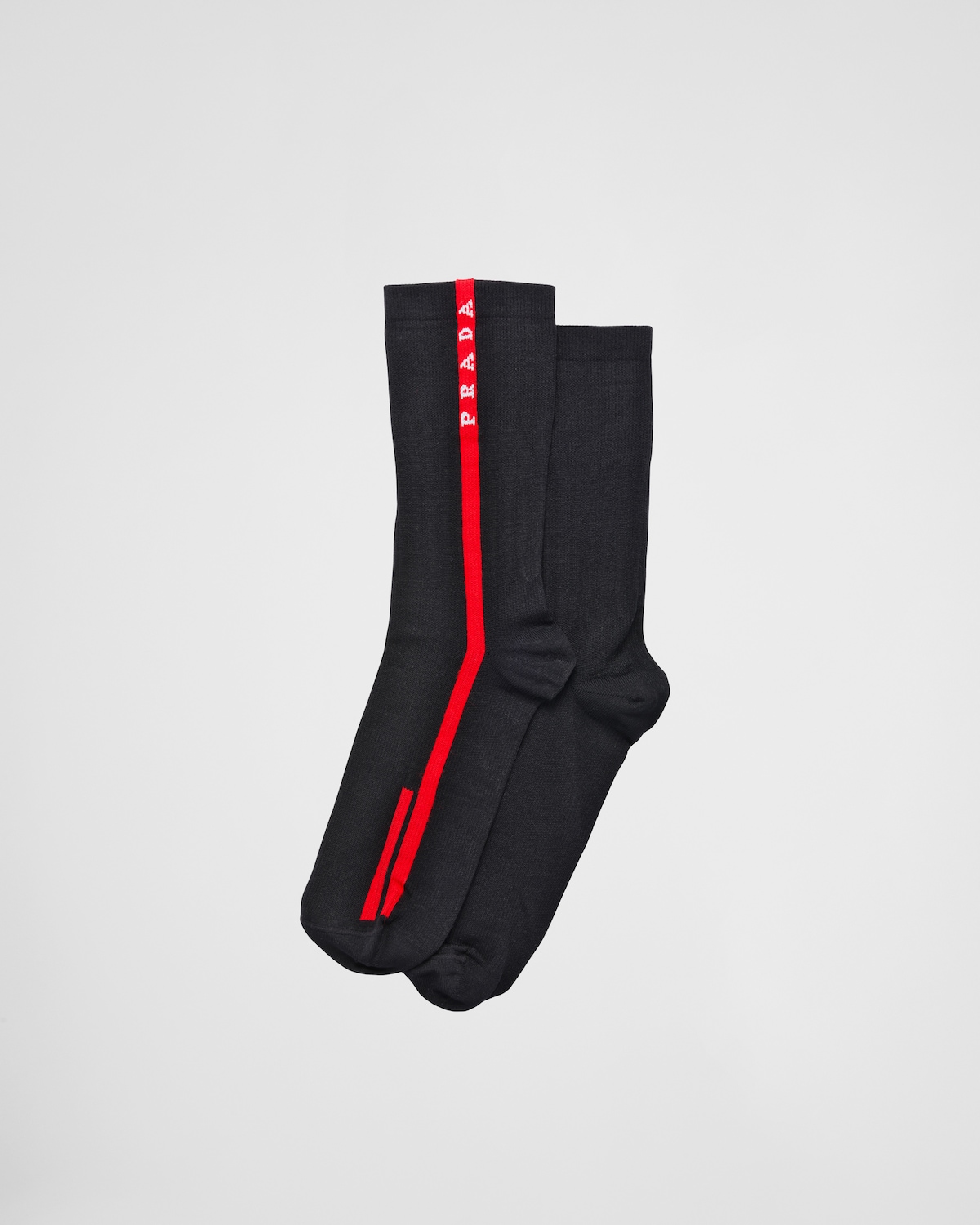 Black Re-nylon Socks | PRADA