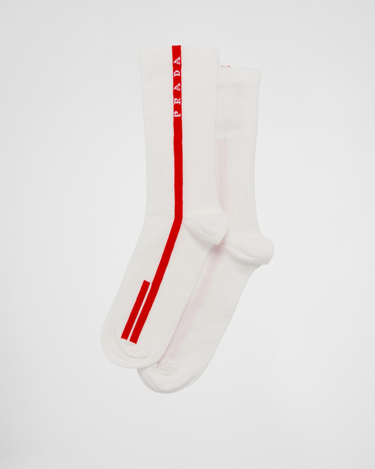 White Re-nylon Socks | PRADA - United States