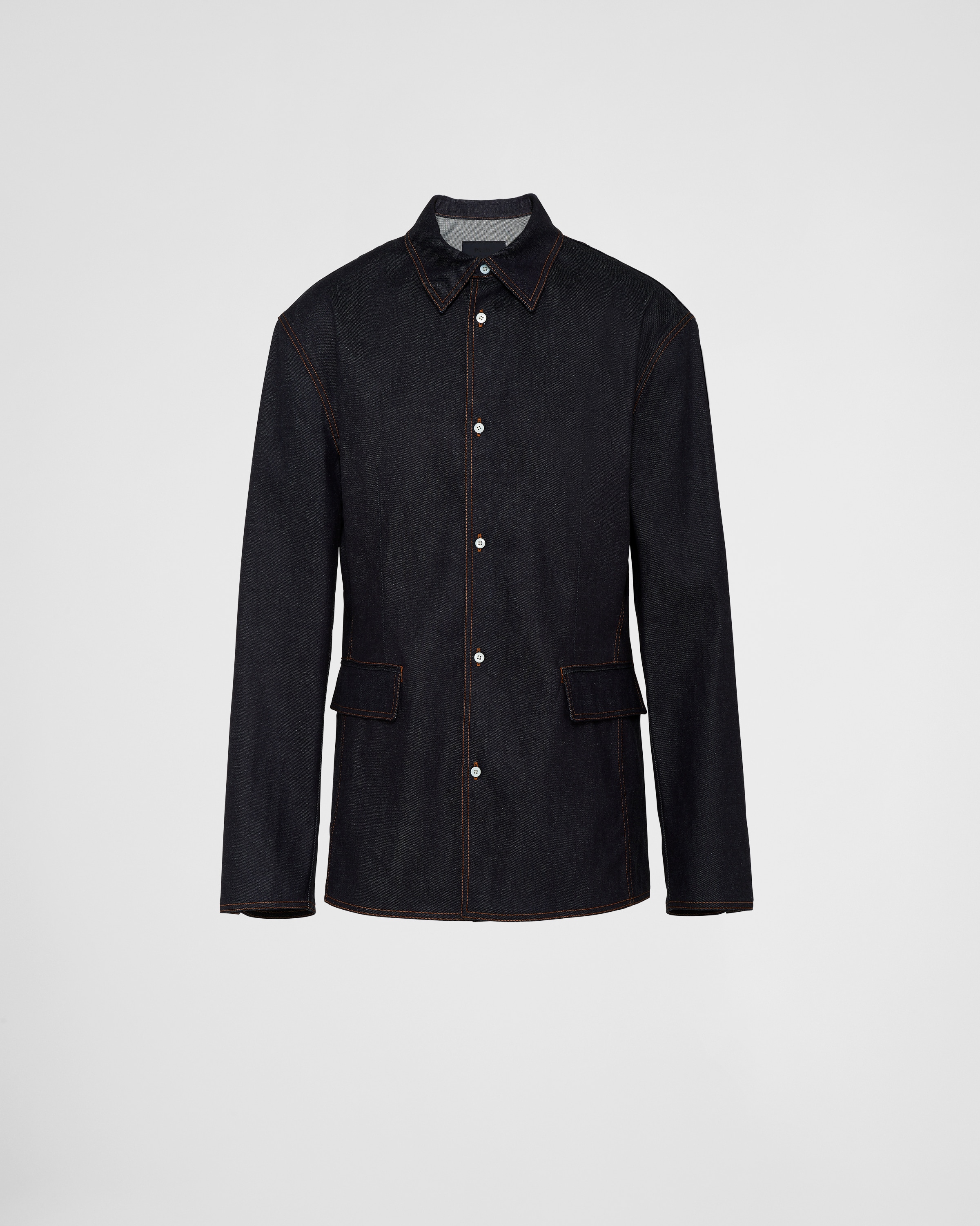 Navy Denim Jacket | PRADA