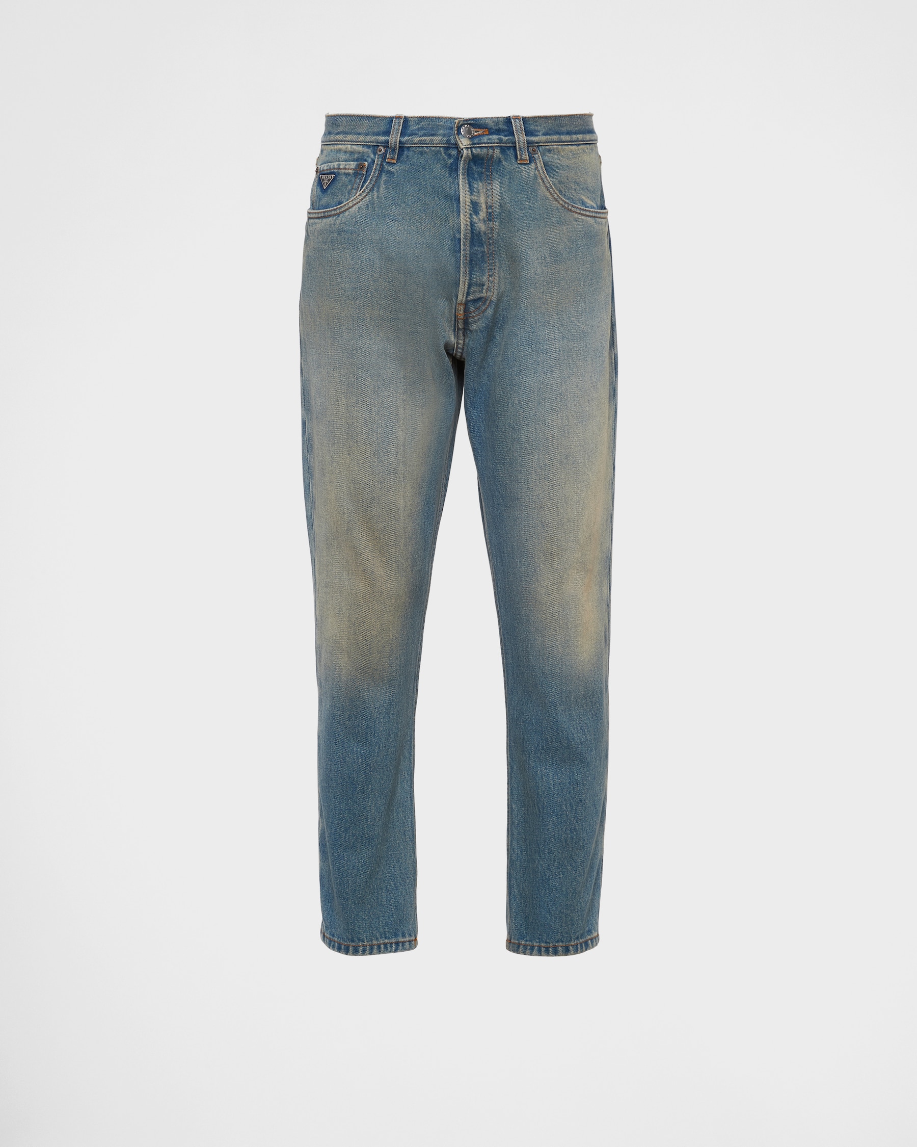 Light Blue Five-pocket Denim Jeans | PRADA