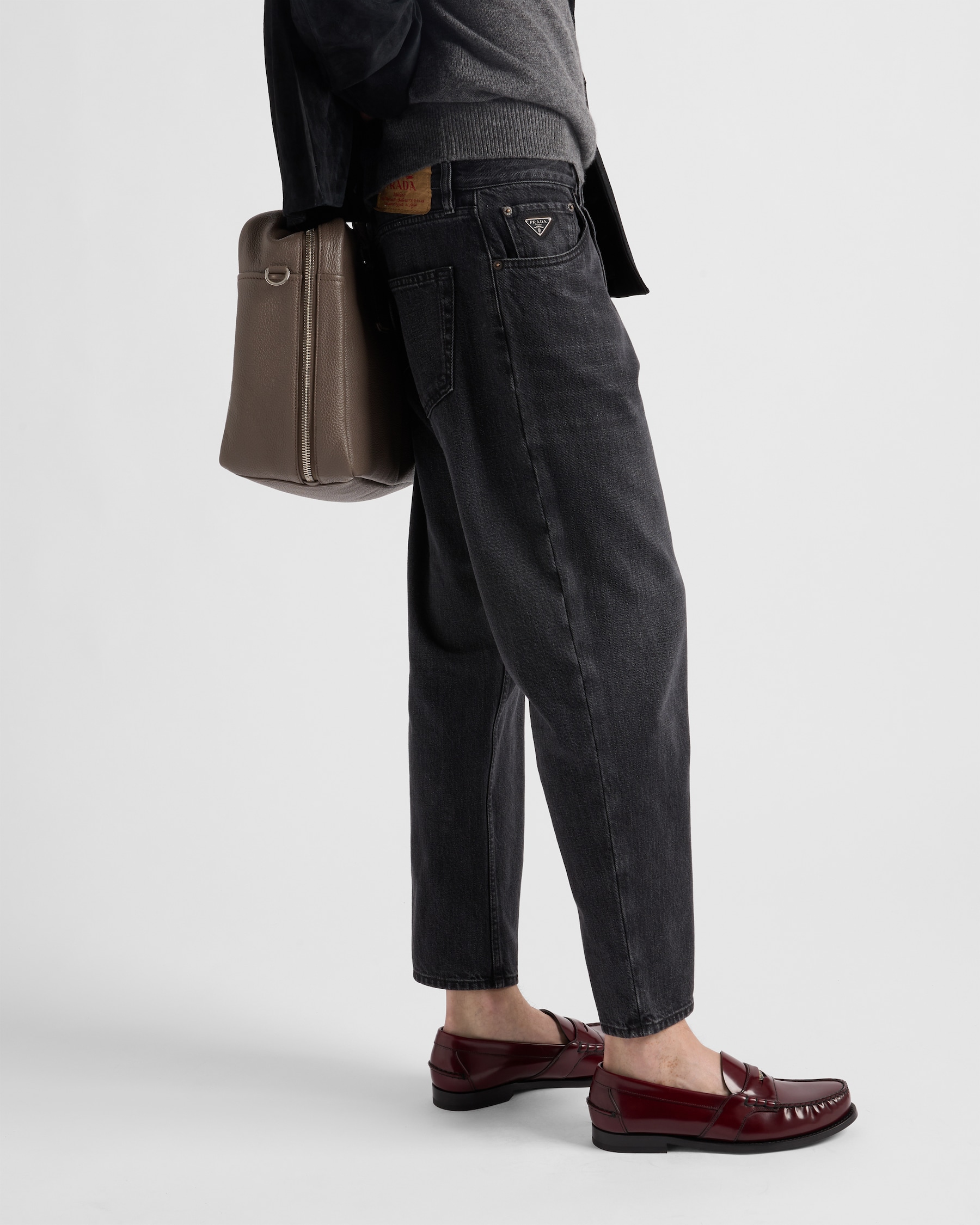 Black Five-pocket Denim Jeans | PRADA