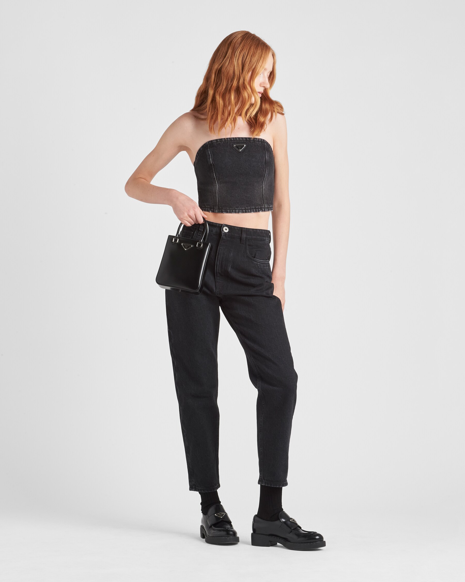 Denim Pants, Skirts & Jackets for Women | PRADA