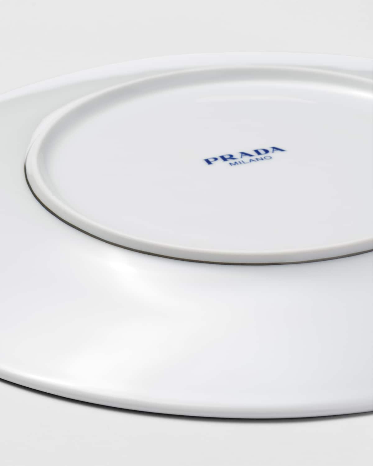 Green Porcelain Charger Plate - Vienna Green | PRADA