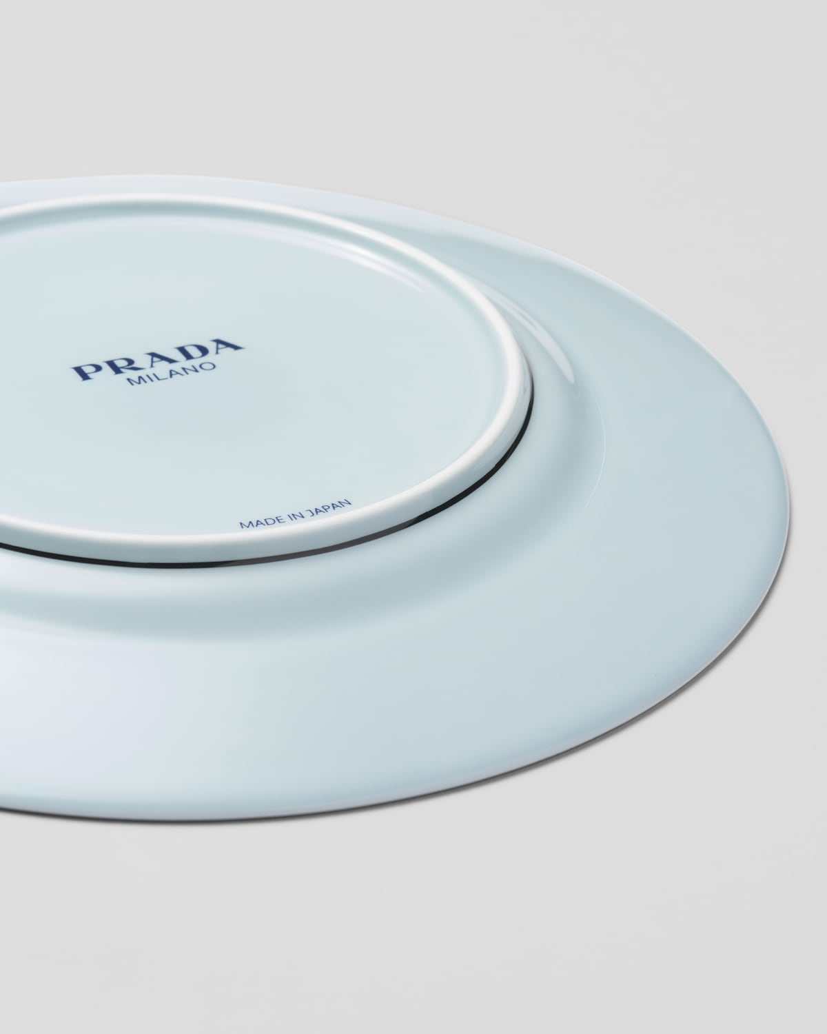 Celadon Light Blue Set of two porcelain dessert plates - Celadon | PRADA