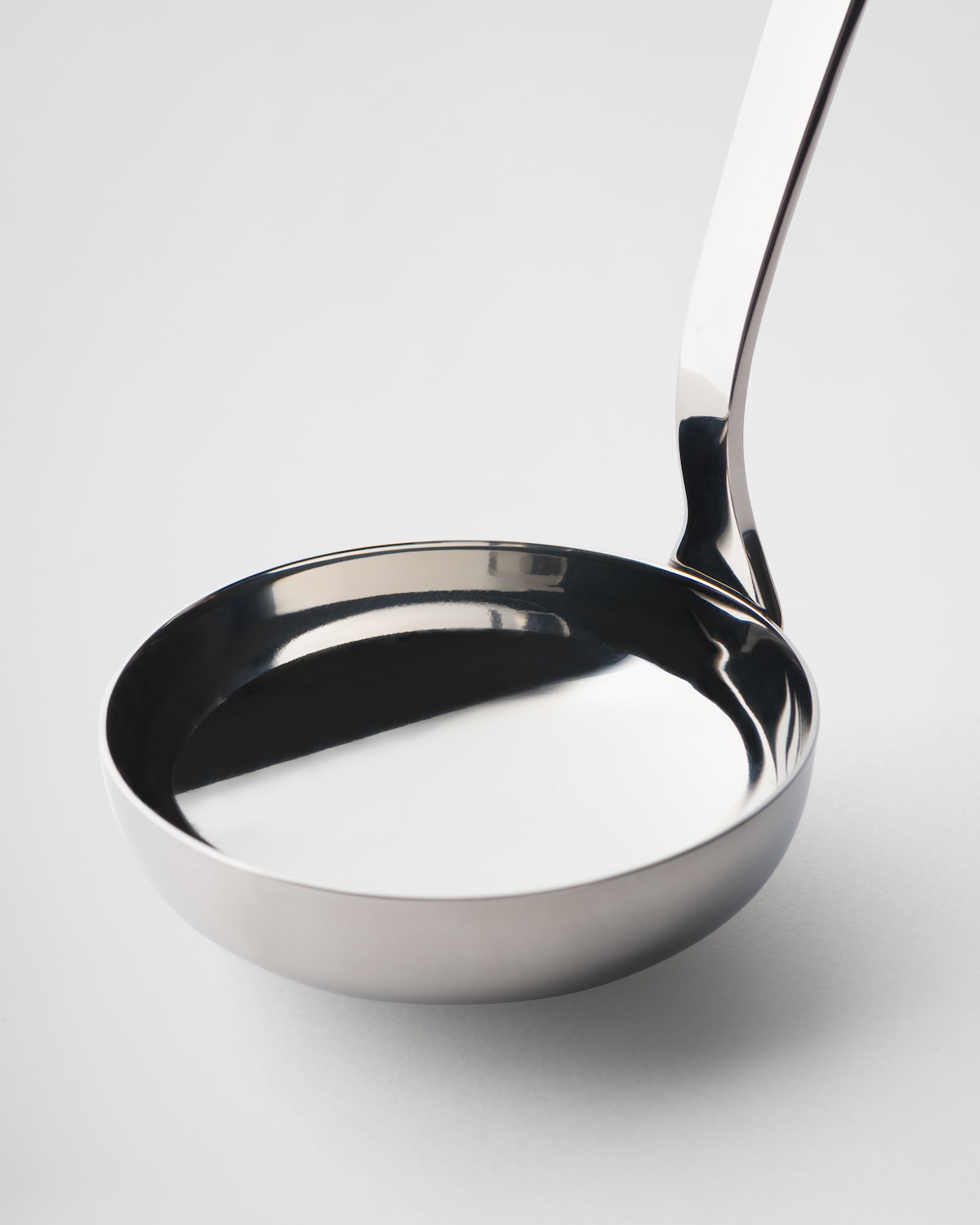 Steel Gray Stainless steel ladle | PRADA