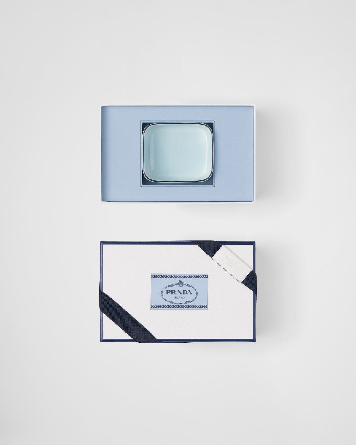 Celadon Light Blue Porcelain sugar bowl - Celadon | PRADA