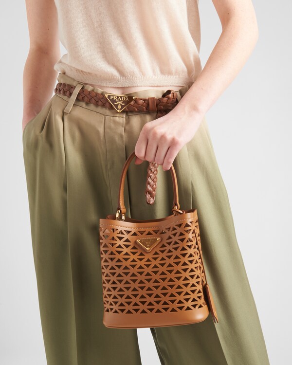 Military Green Gradient Twill Pants | PRADA