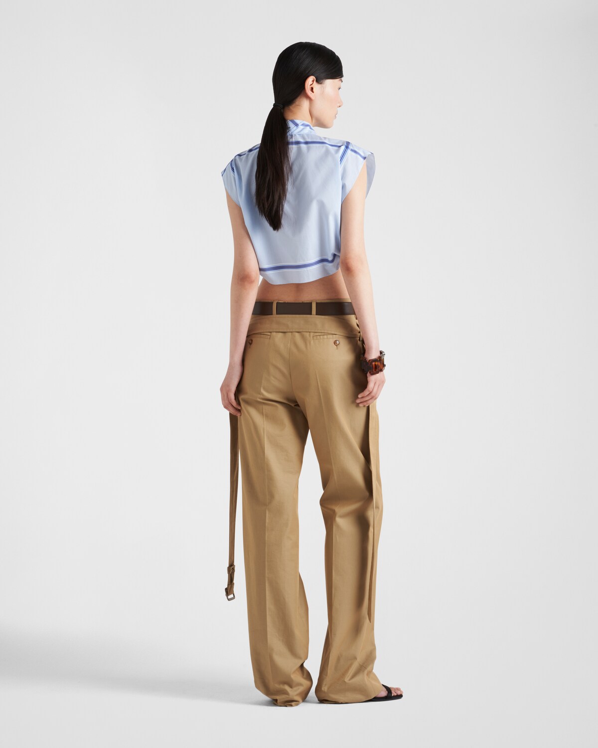 Cord Cotton Twill Pants | PRADA