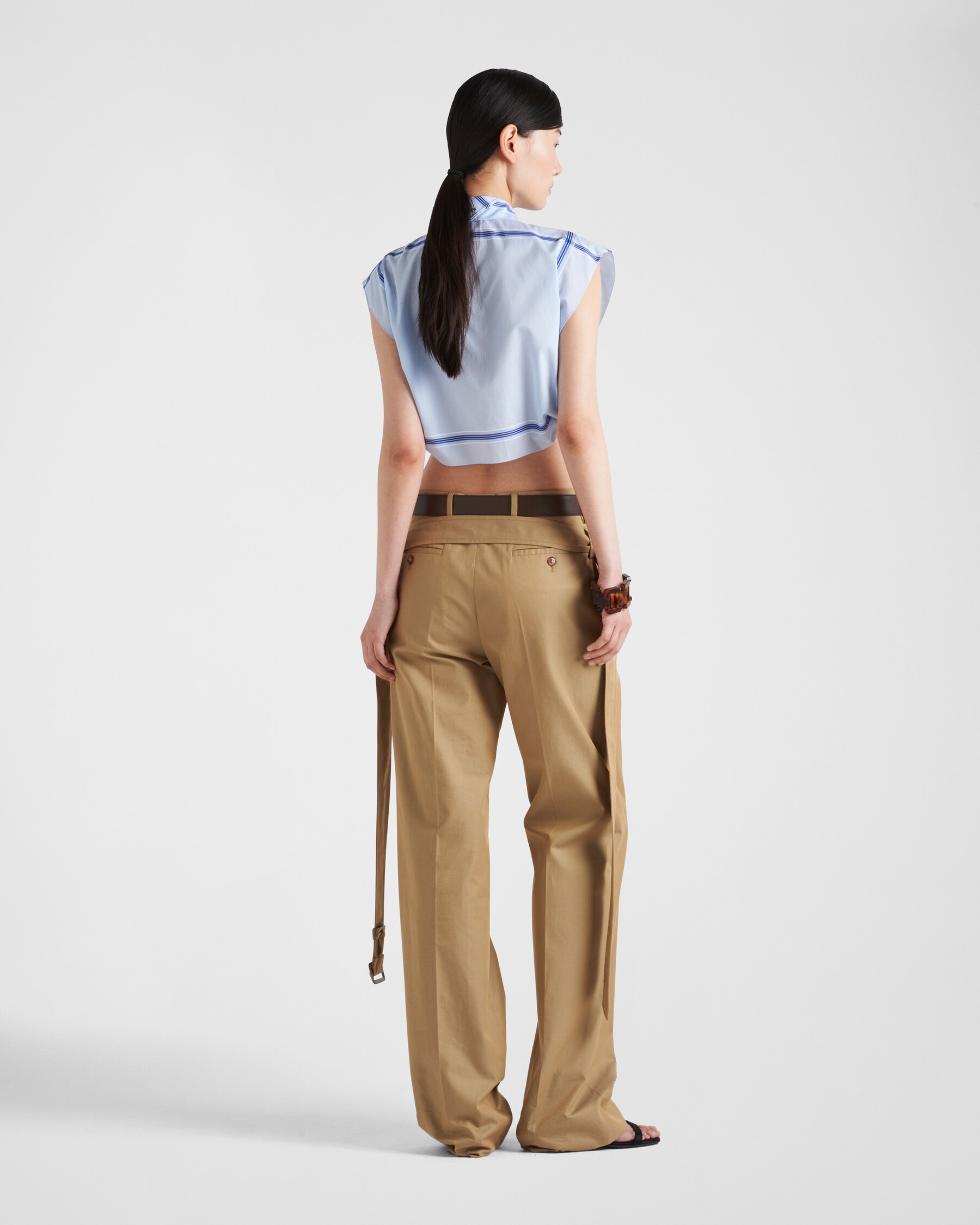 Cord Cotton Twill Pants | PRADA