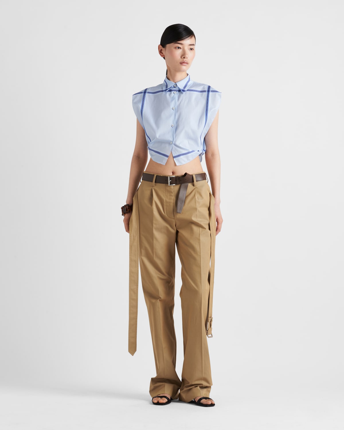 Cord Cotton Twill Pants | PRADA