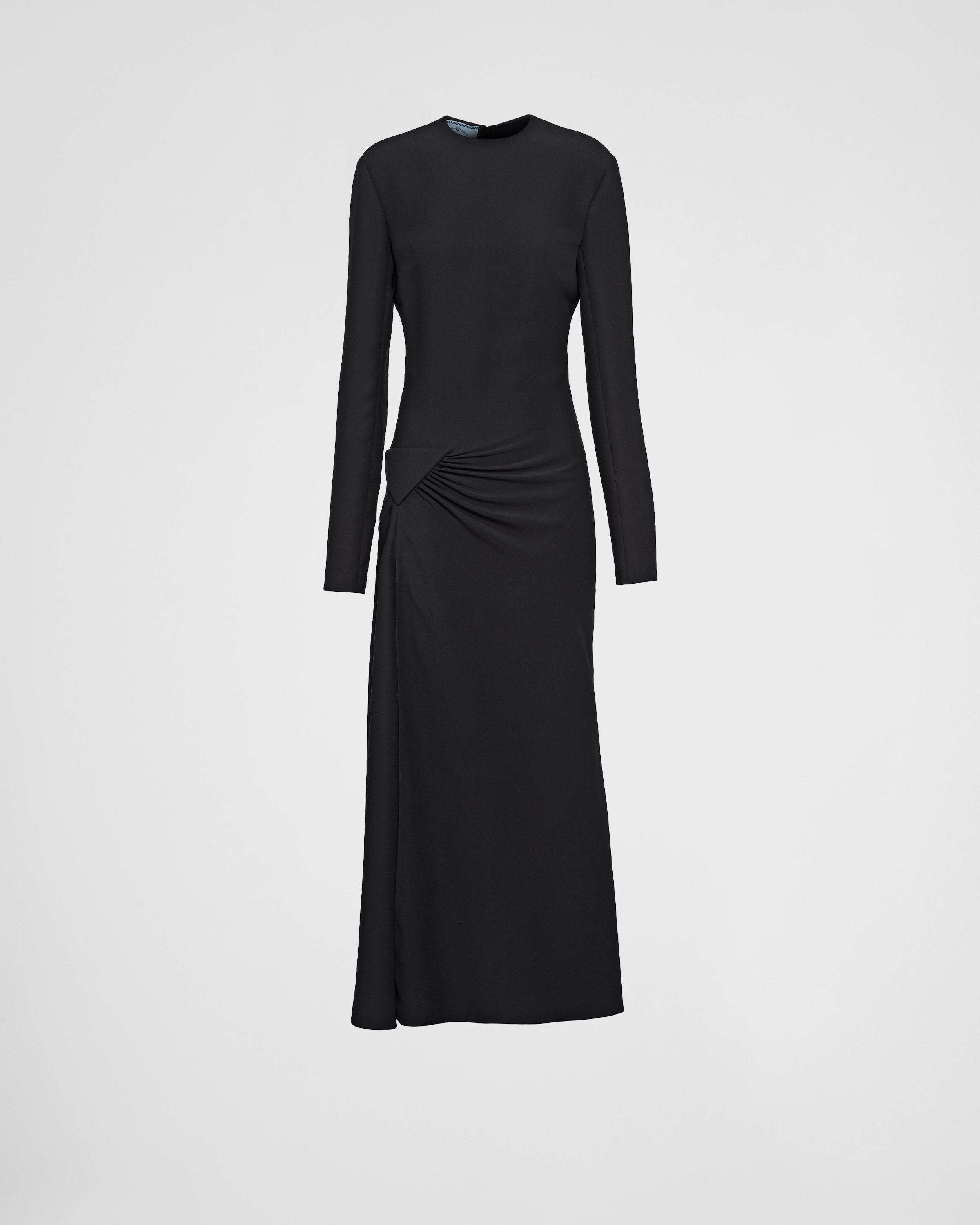 Black Long cady dress | Prada