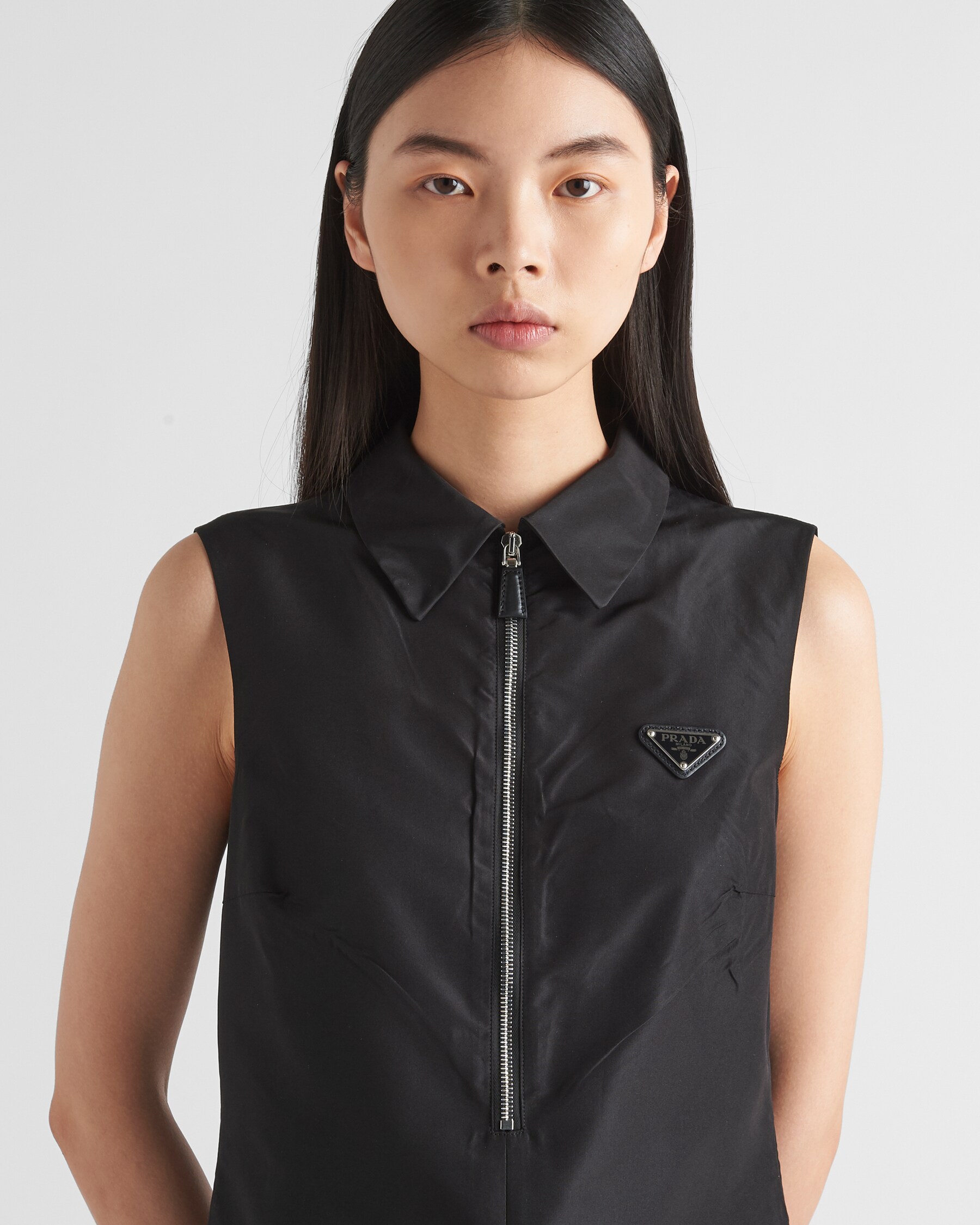 Black Faille Dress | PRADA