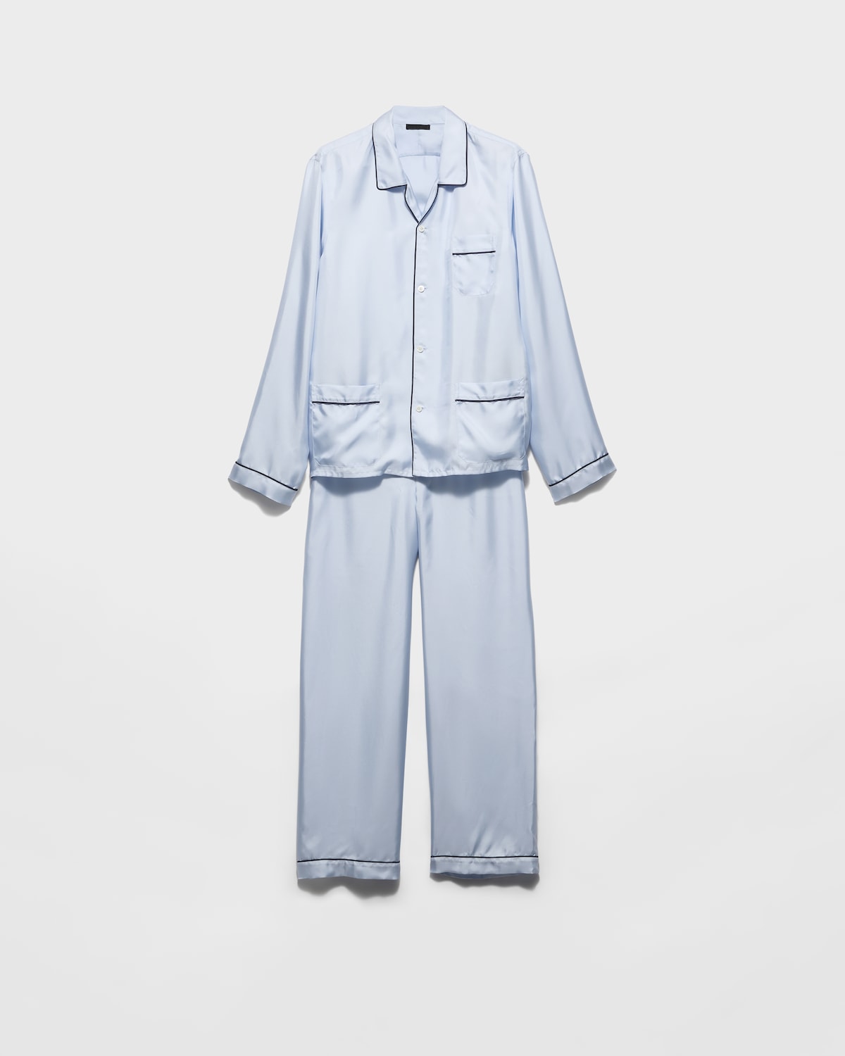 Astro Silk Twill Pajamas | PRADA