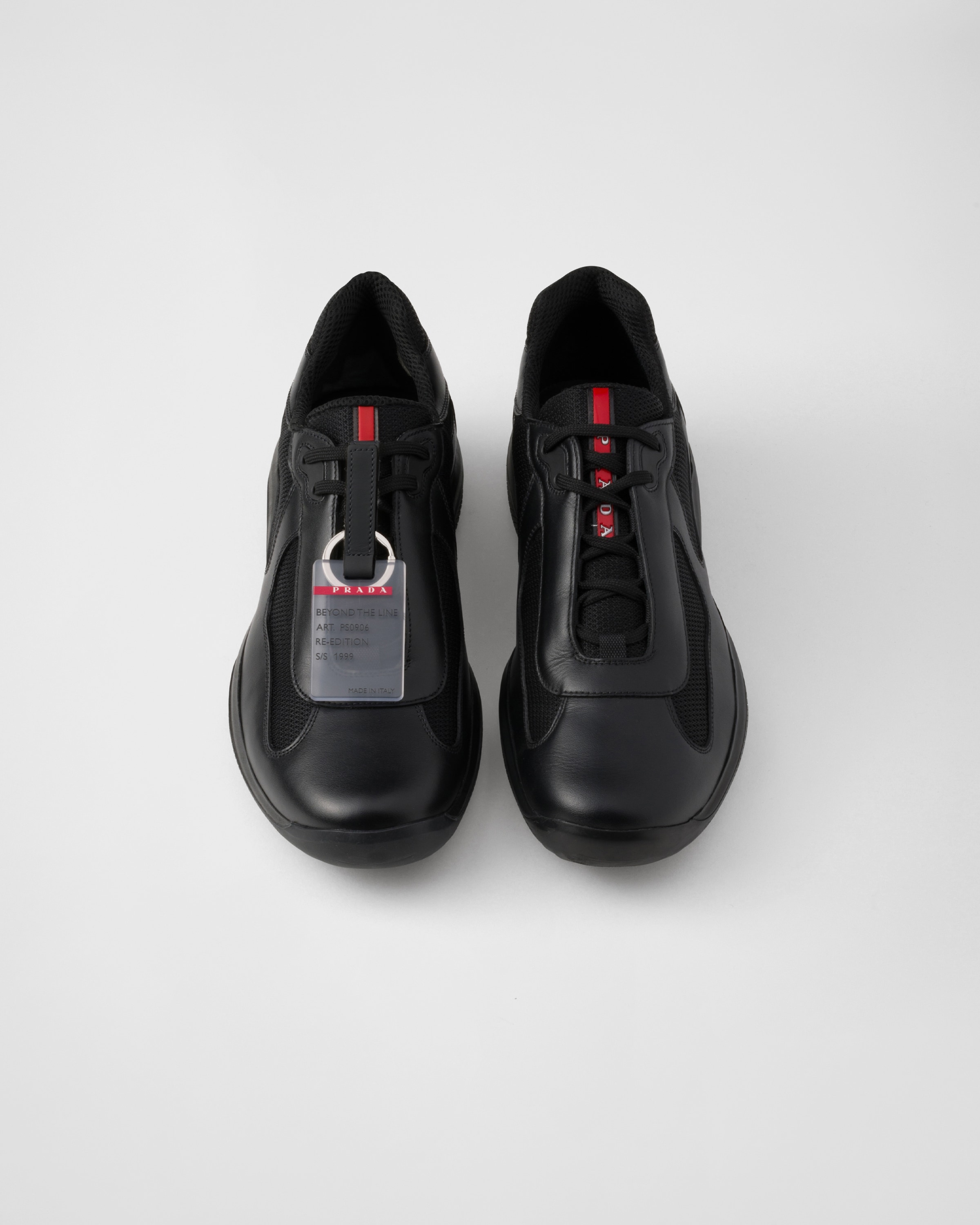 Black Prada America’s Cup Original Sneakers | PRADA