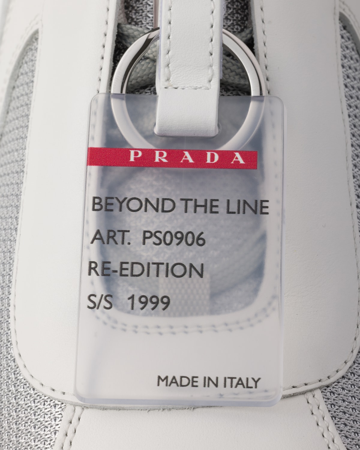White Prada America’s Cup Original Sneakers | PRADA
