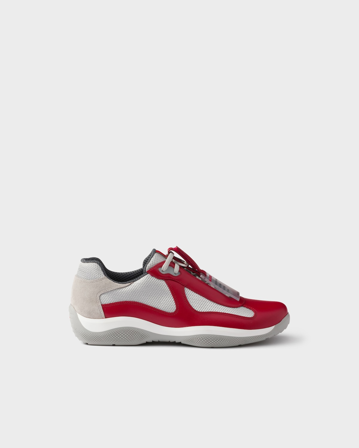 Red Prada America’s Cup Original Sneakers | PRADA