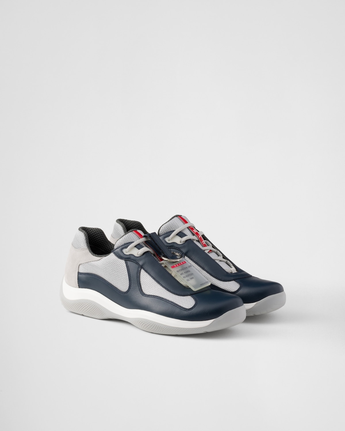Ultramarine Prada America’s Cup Original Sneakers | PRADA
