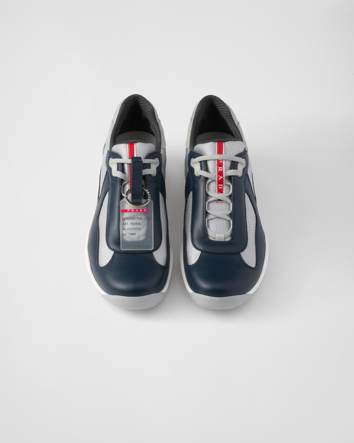 Ultramarine Prada America’s Cup Original Sneakers | PRADA