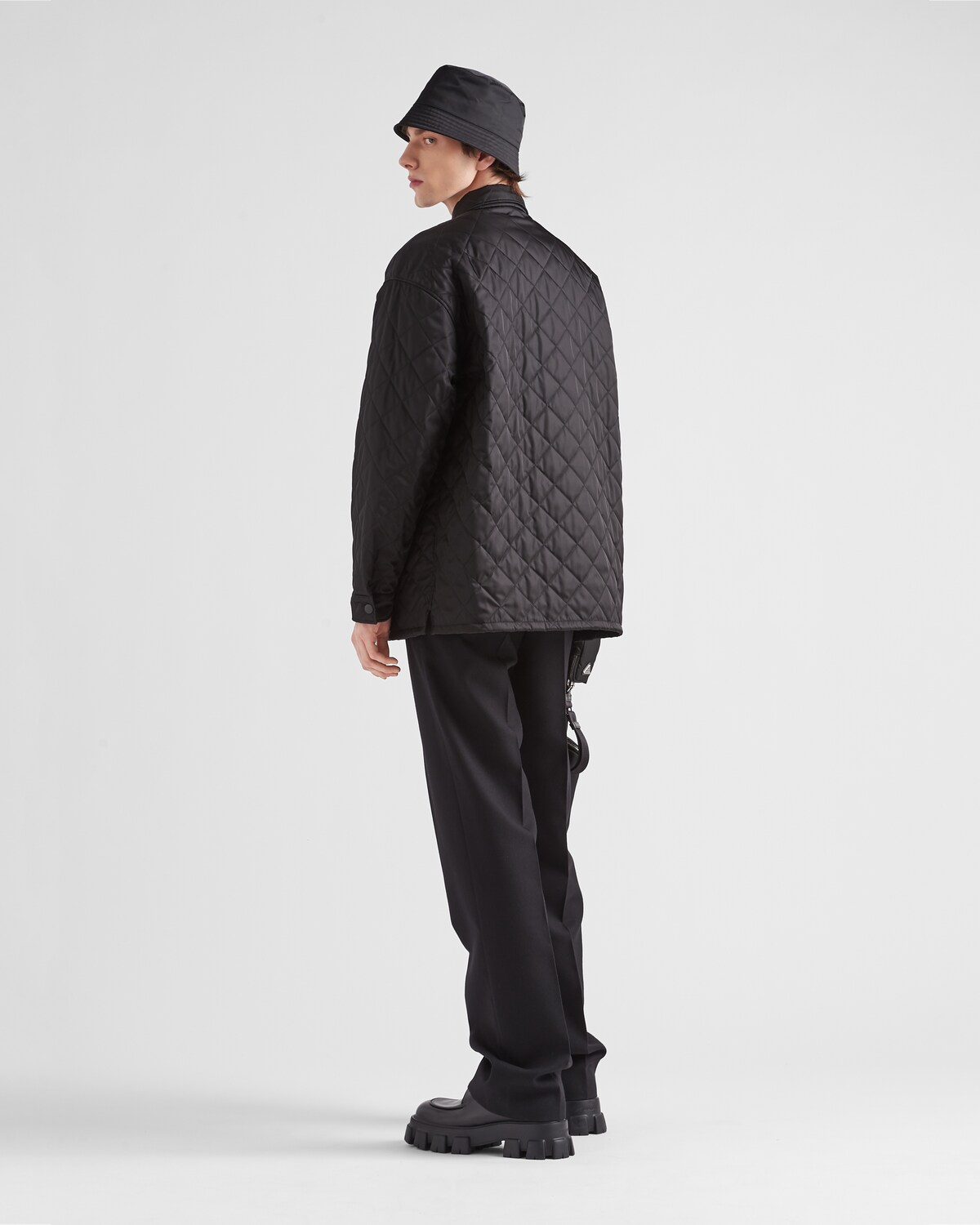 Black Re-nylon Shirt | PRADA