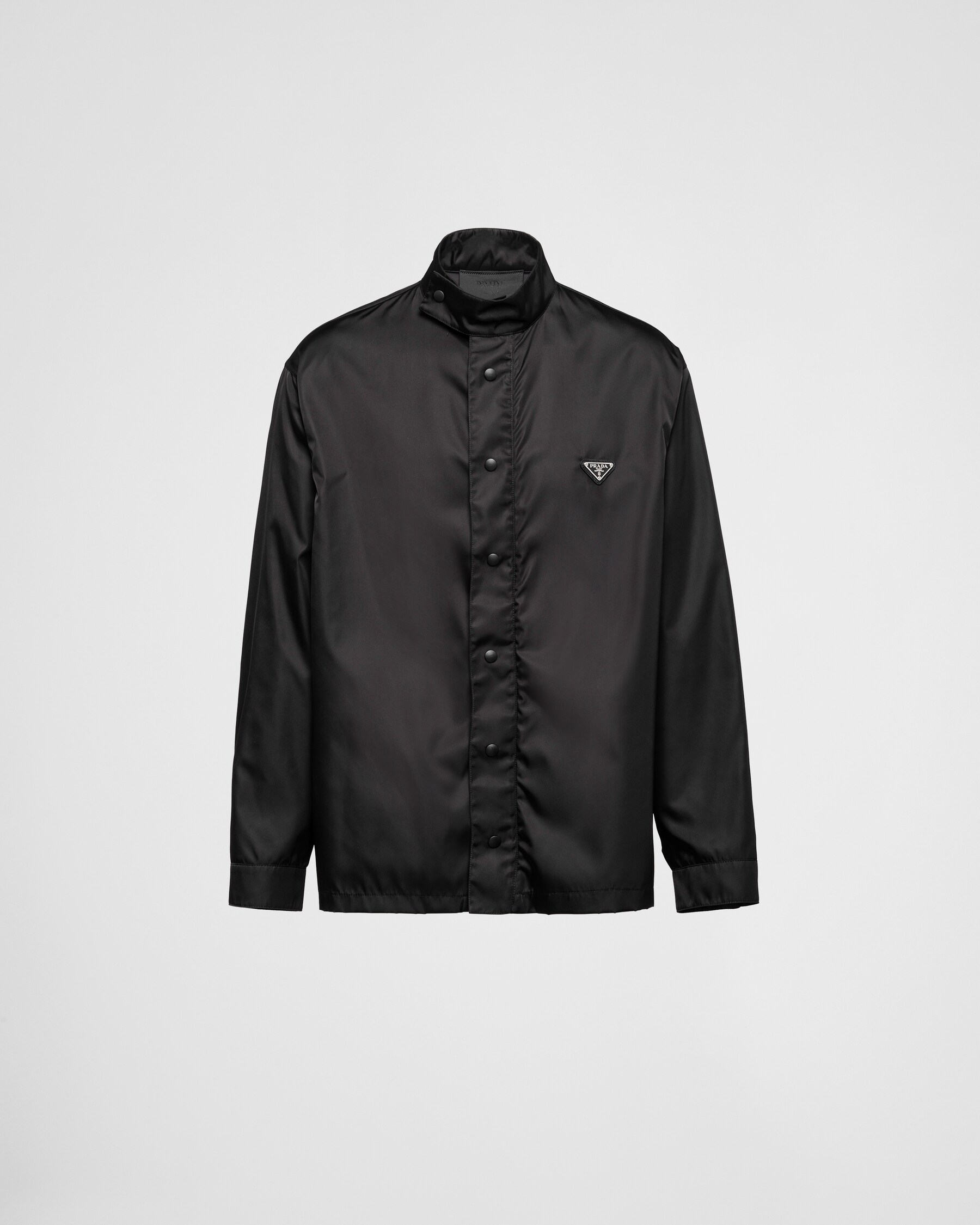 Black Re-nylon Shirt | PRADA