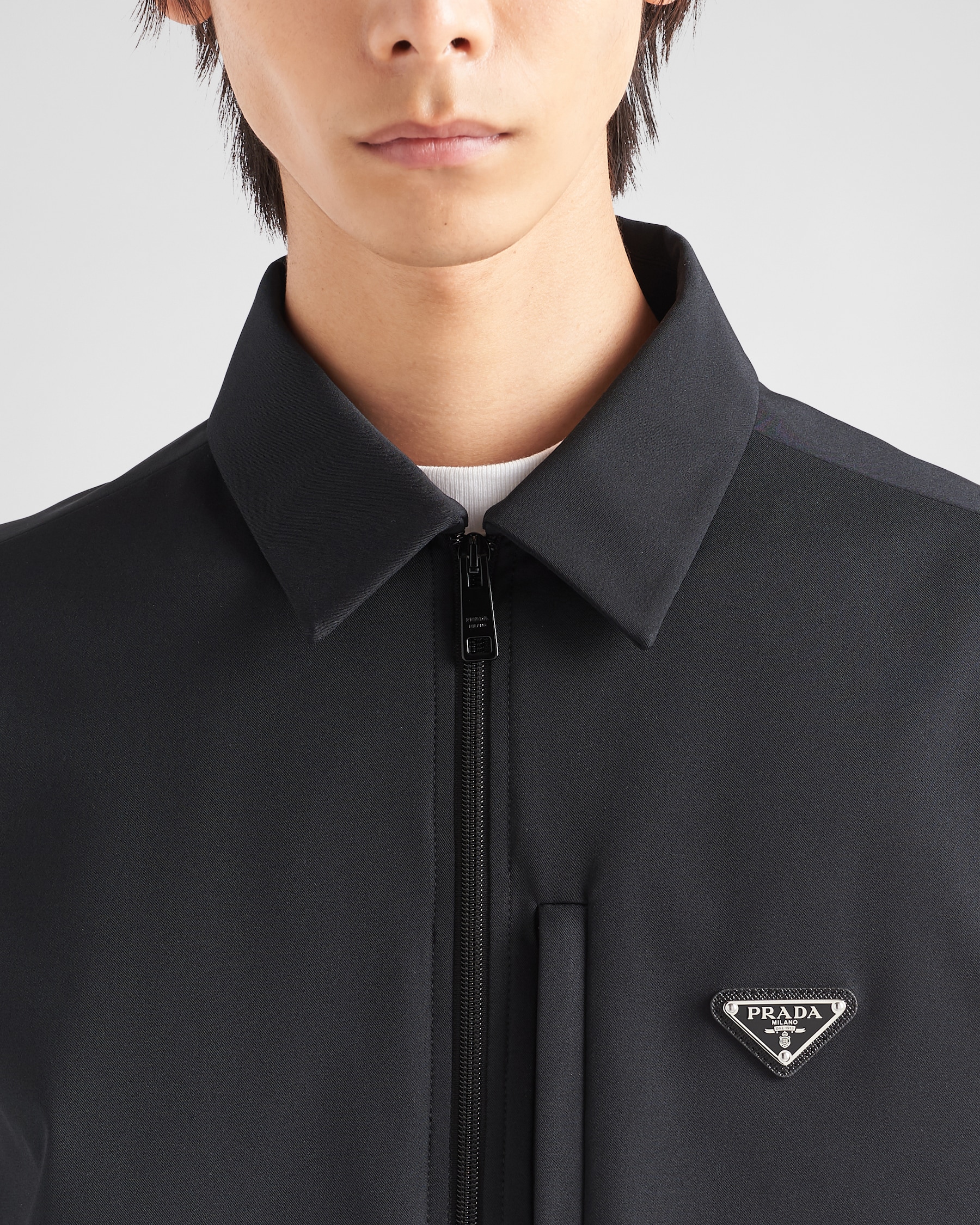 Black Polyester Shirt | PRADA