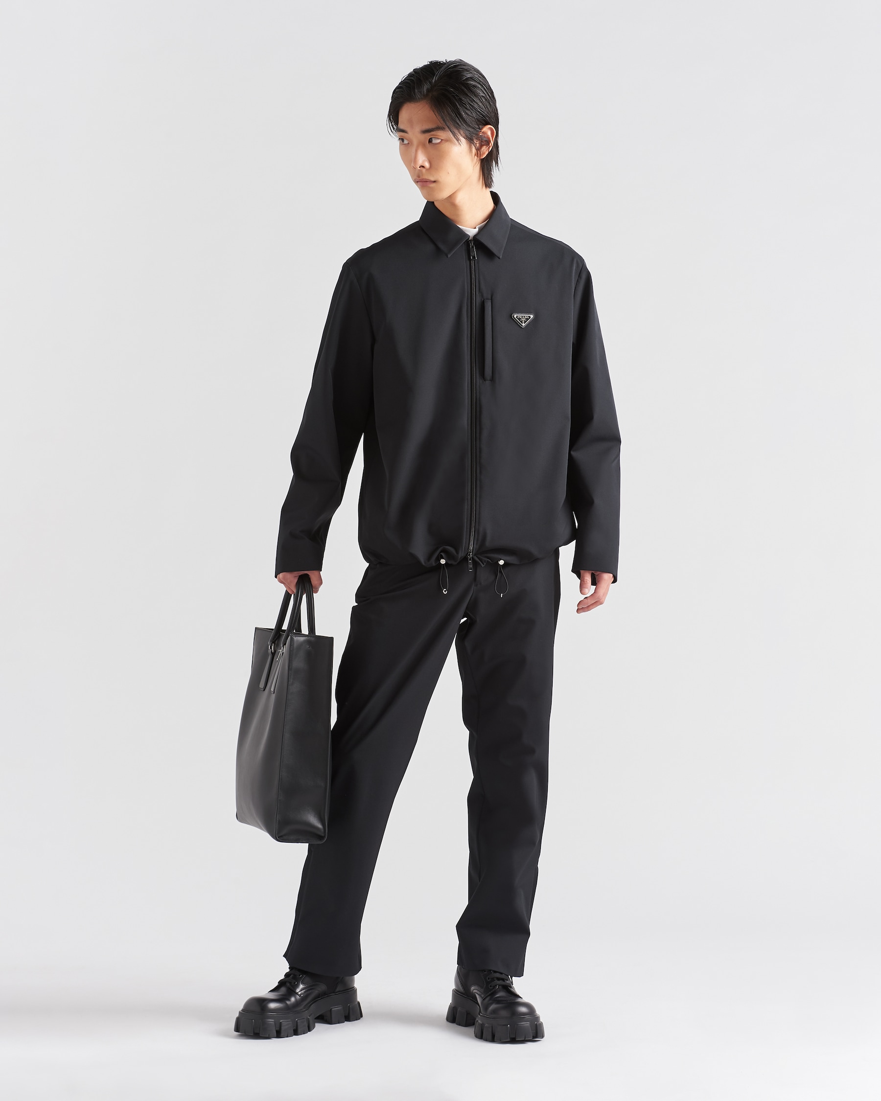 Black Polyester Shirt | PRADA