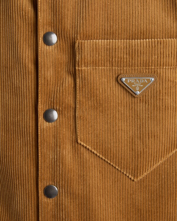 Barley Corduroy Shirt | PRADA