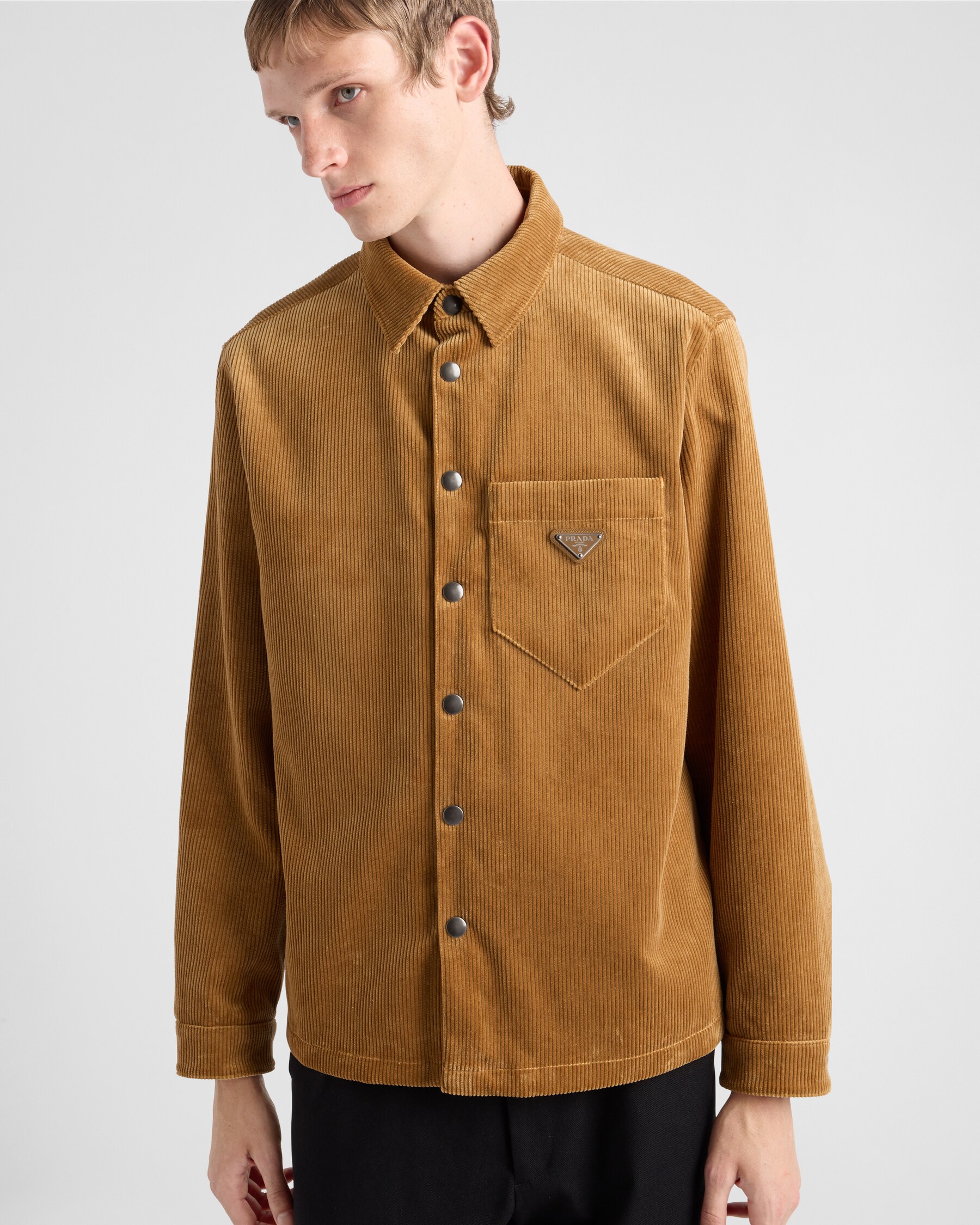 Barley Corduroy Shirt | PRADA