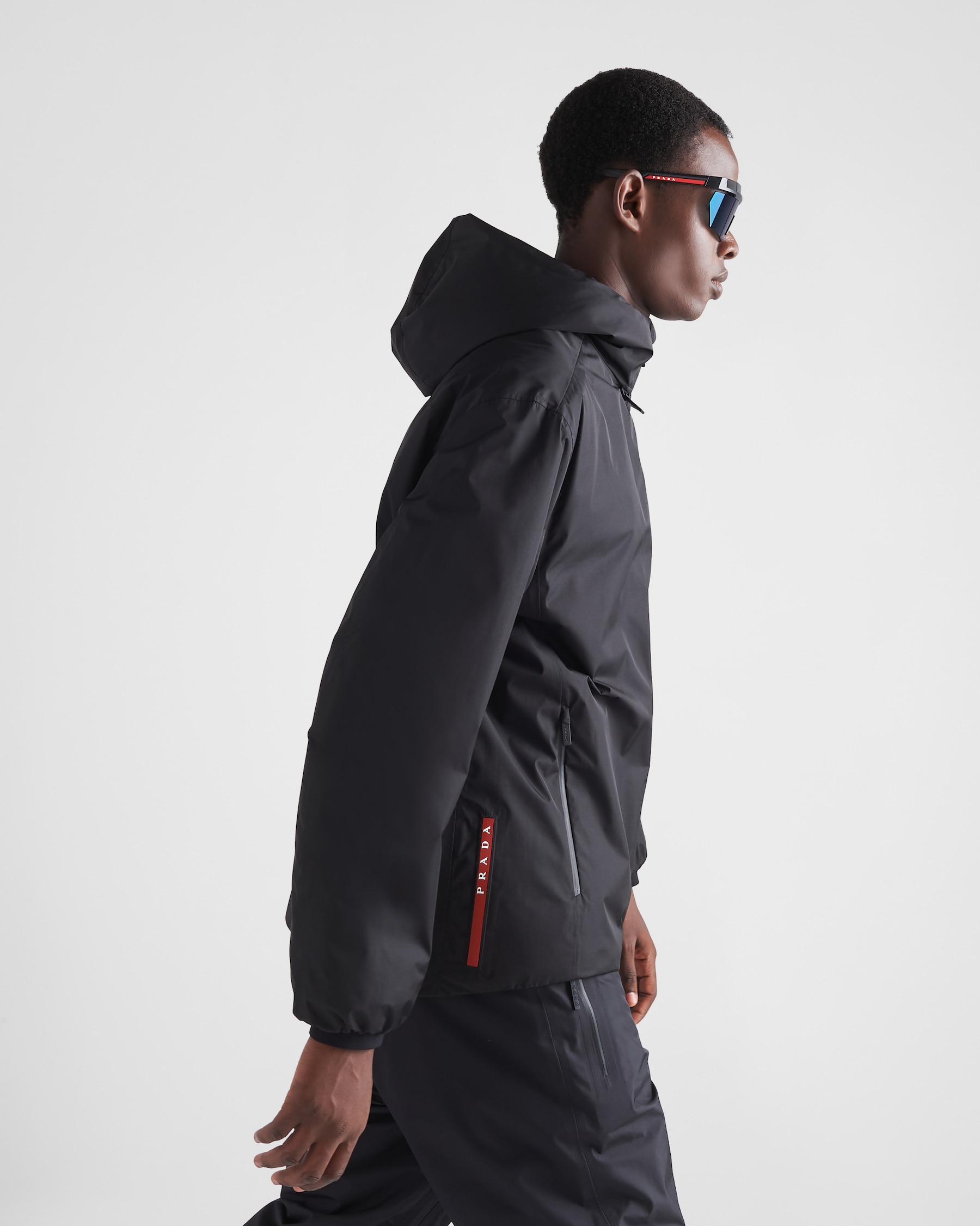Black Light Extreme-tex Padded Jacket | PRADA