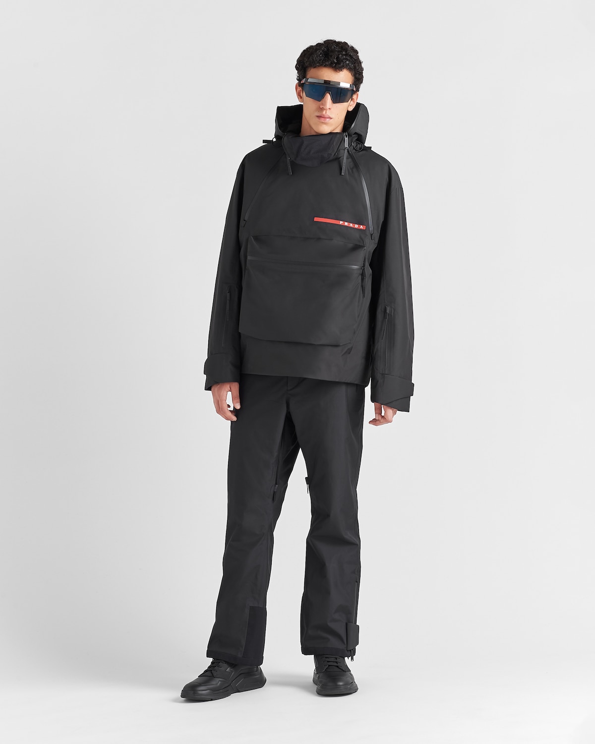 Black Extreme-tex Snowboard Jacket | PRADA