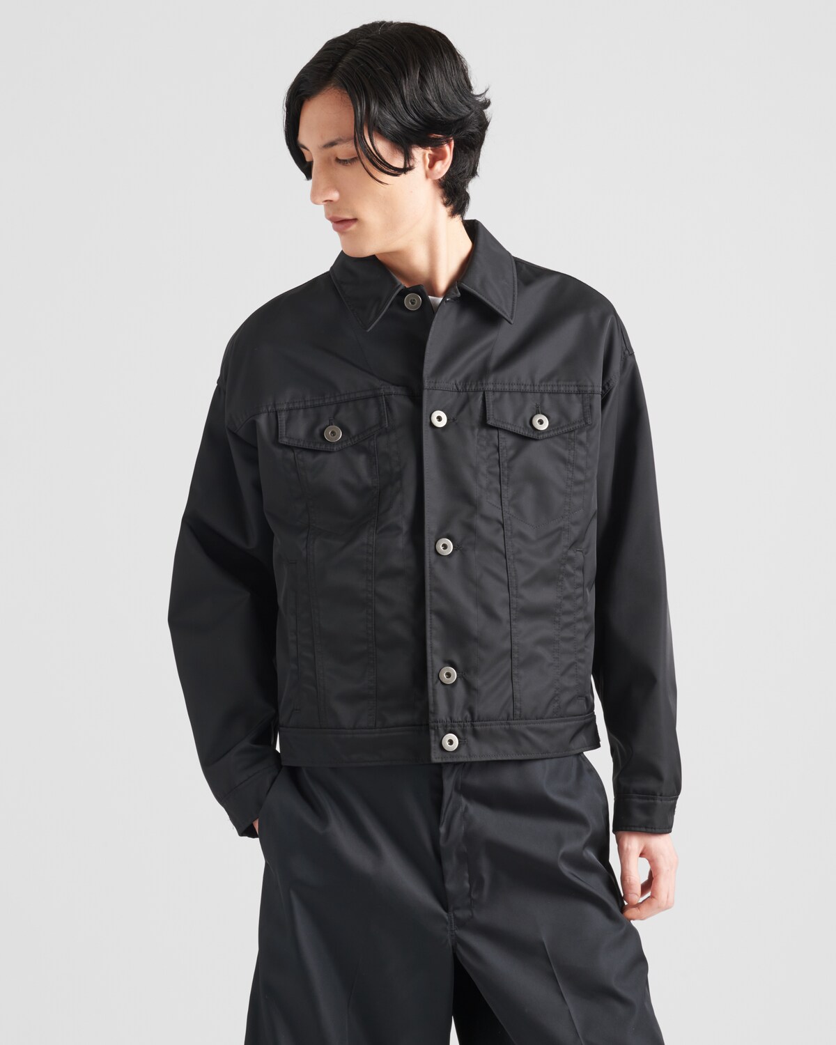 Black Re-nylon Jacket | PRADA